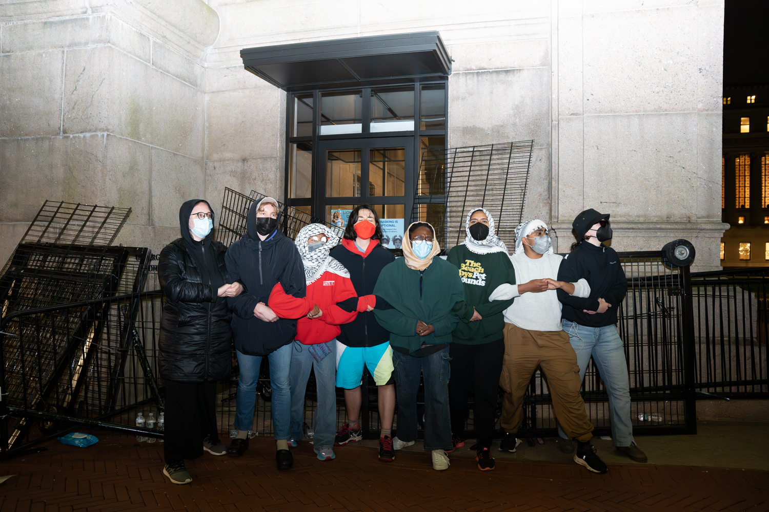 In Focus: 56 Years later, NYPD sweeps Hamilton Hall again