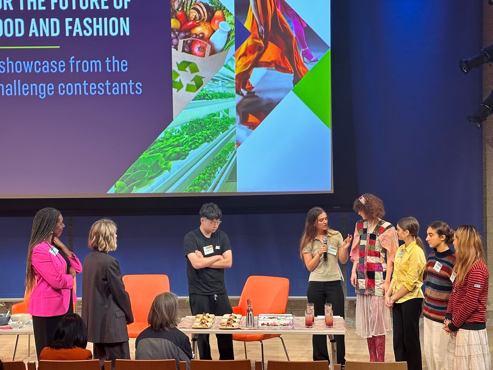 Students create outfits, dishes at Forward Food & Fashion event