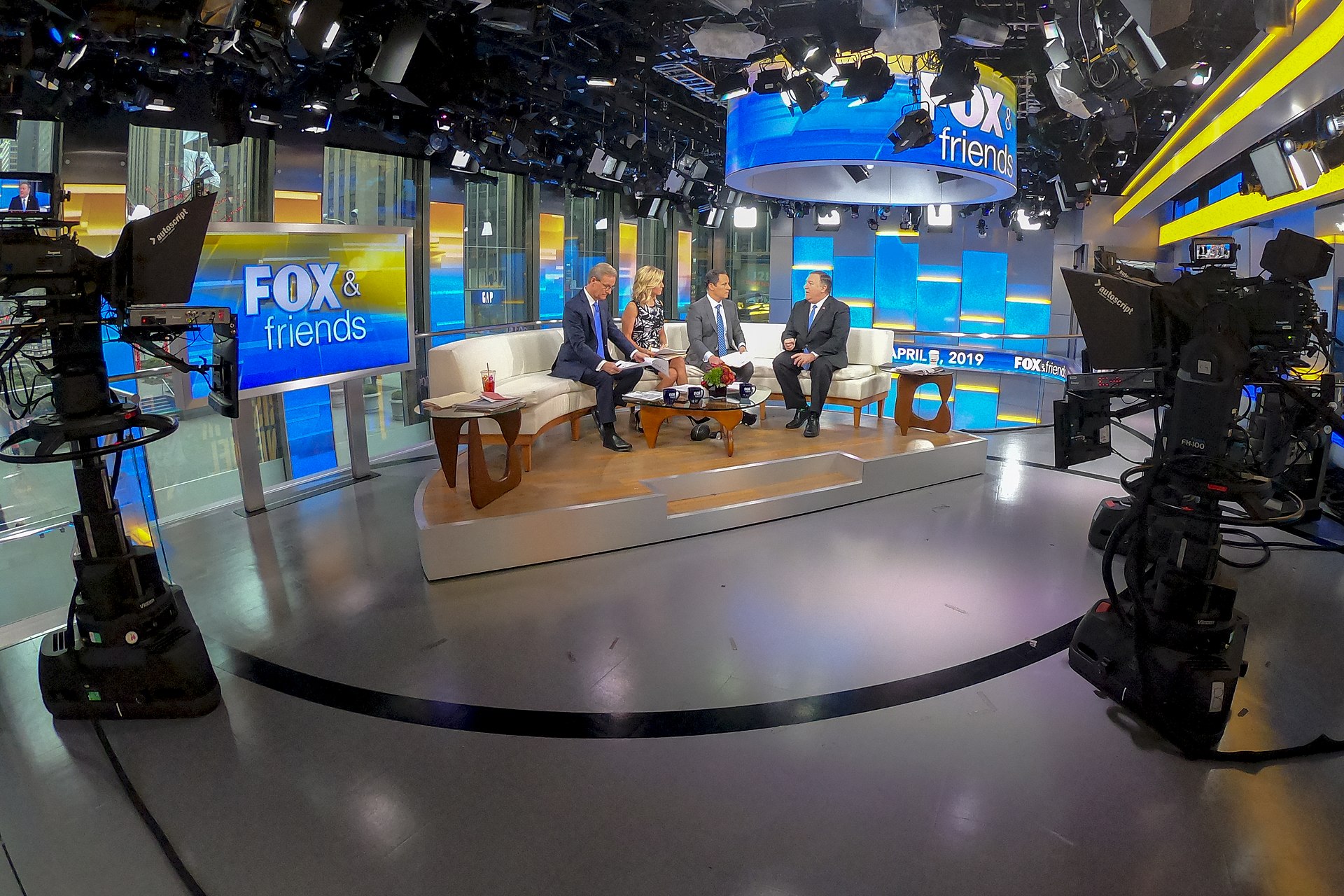 On seeing a friend on “Fox & Friends”