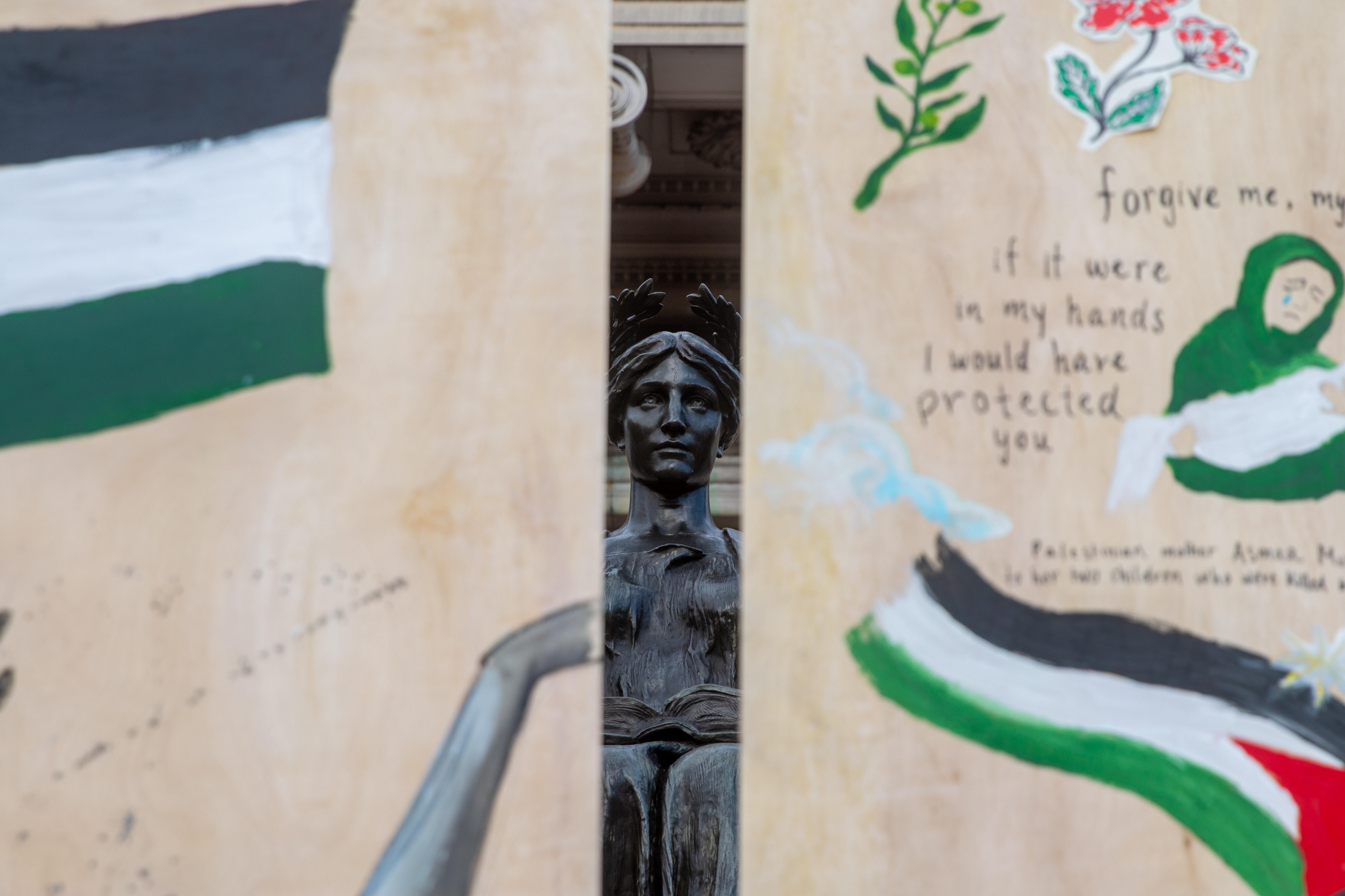 Hundreds of pro-Palestinian students walk out as part of national call ...