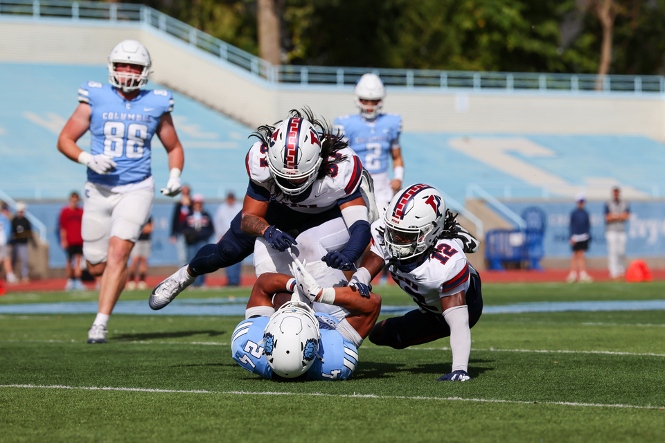 Football falls to Penn in Homecoming game, 35-21