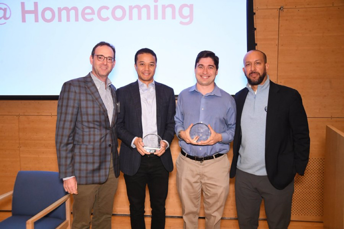 Andrew Heinrich, CC ’13, and Julian Richardson, CC ’14, Business ’21 ...