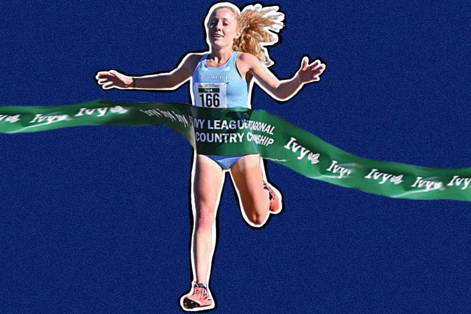 Phoebe Anderson, CC ’24, runs with purpose, not just pace