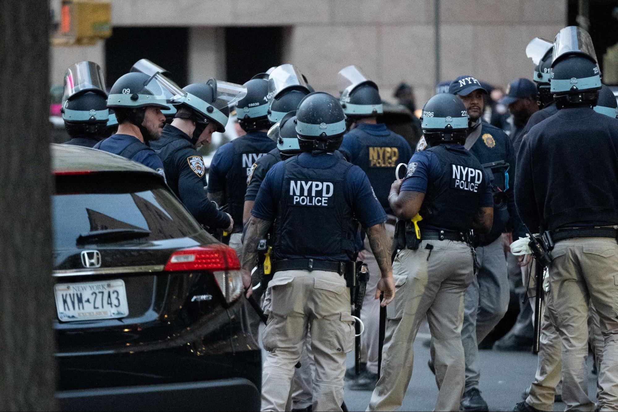 In Focus: 56 Years later, NYPD sweeps Hamilton Hall again