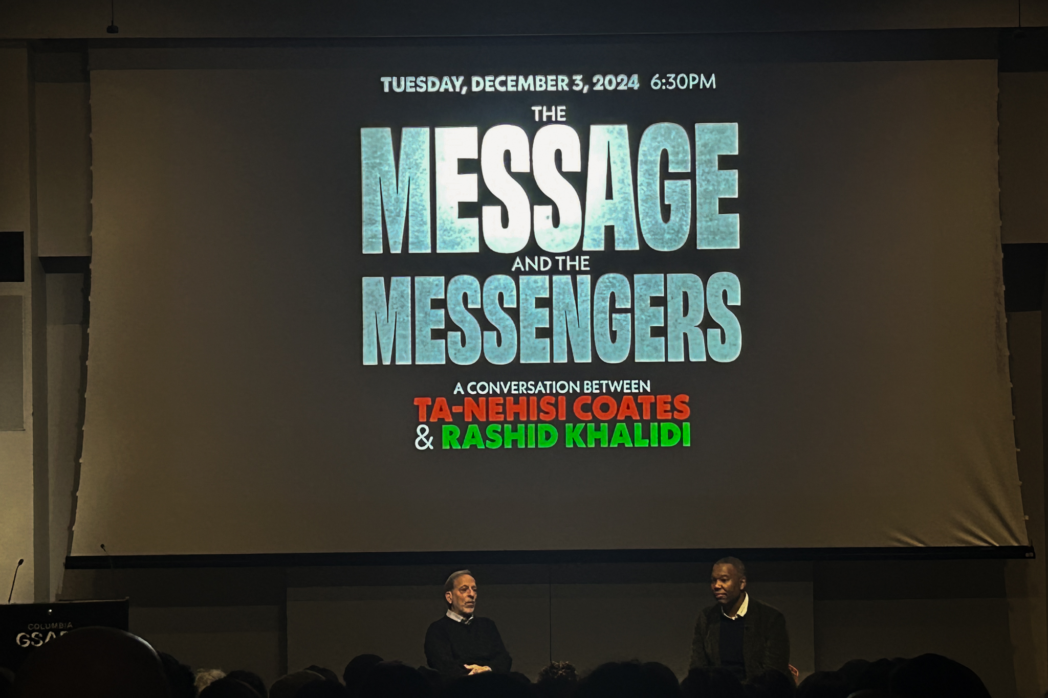 Center for Palestine Studies hosts event with Ta-Nehesi Coates and ...