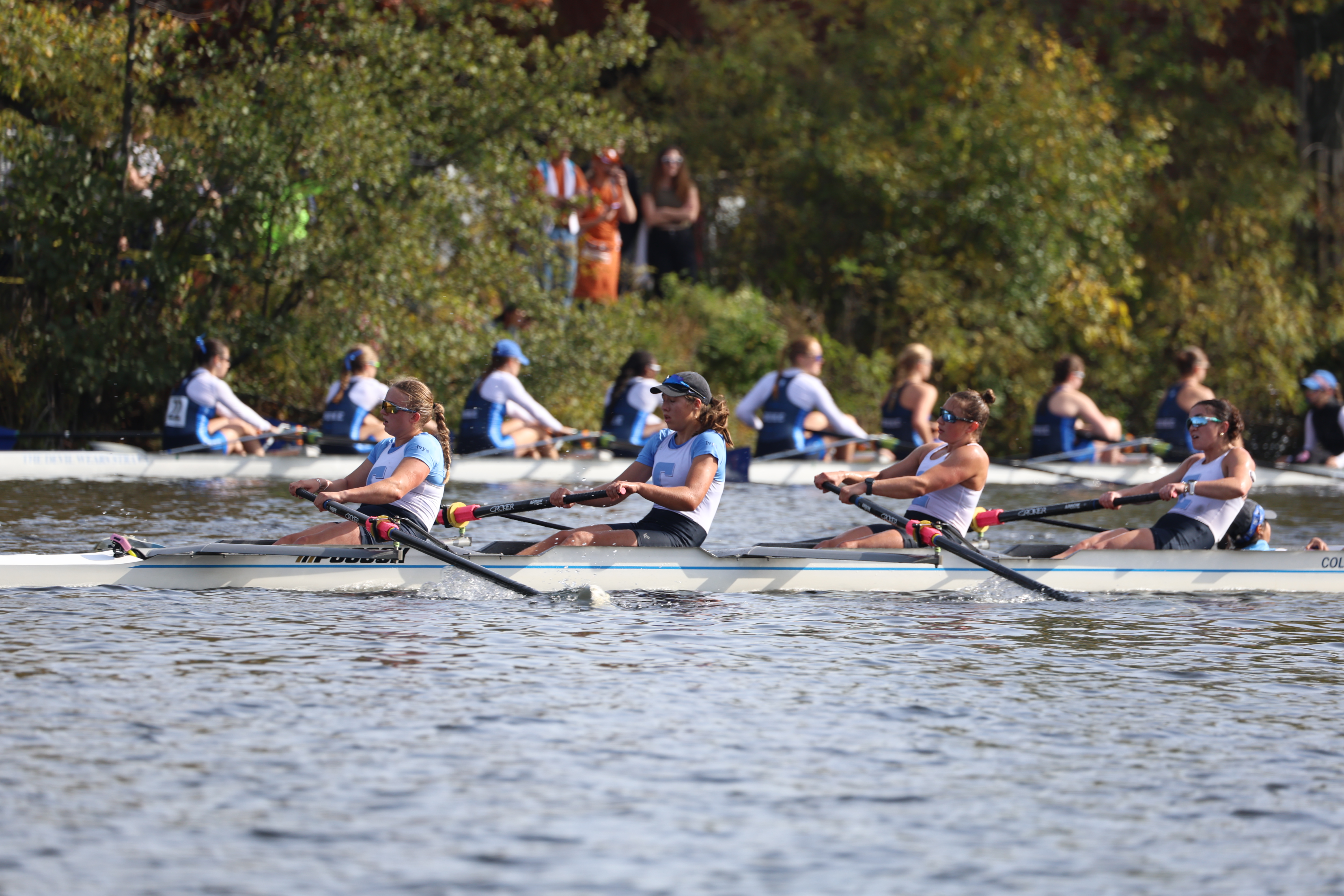 Women’s rowing places second at Head of the Charles