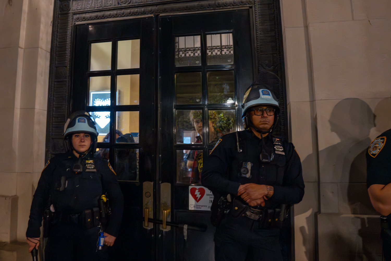 In Focus: 56 Years later, NYPD sweeps Hamilton Hall again