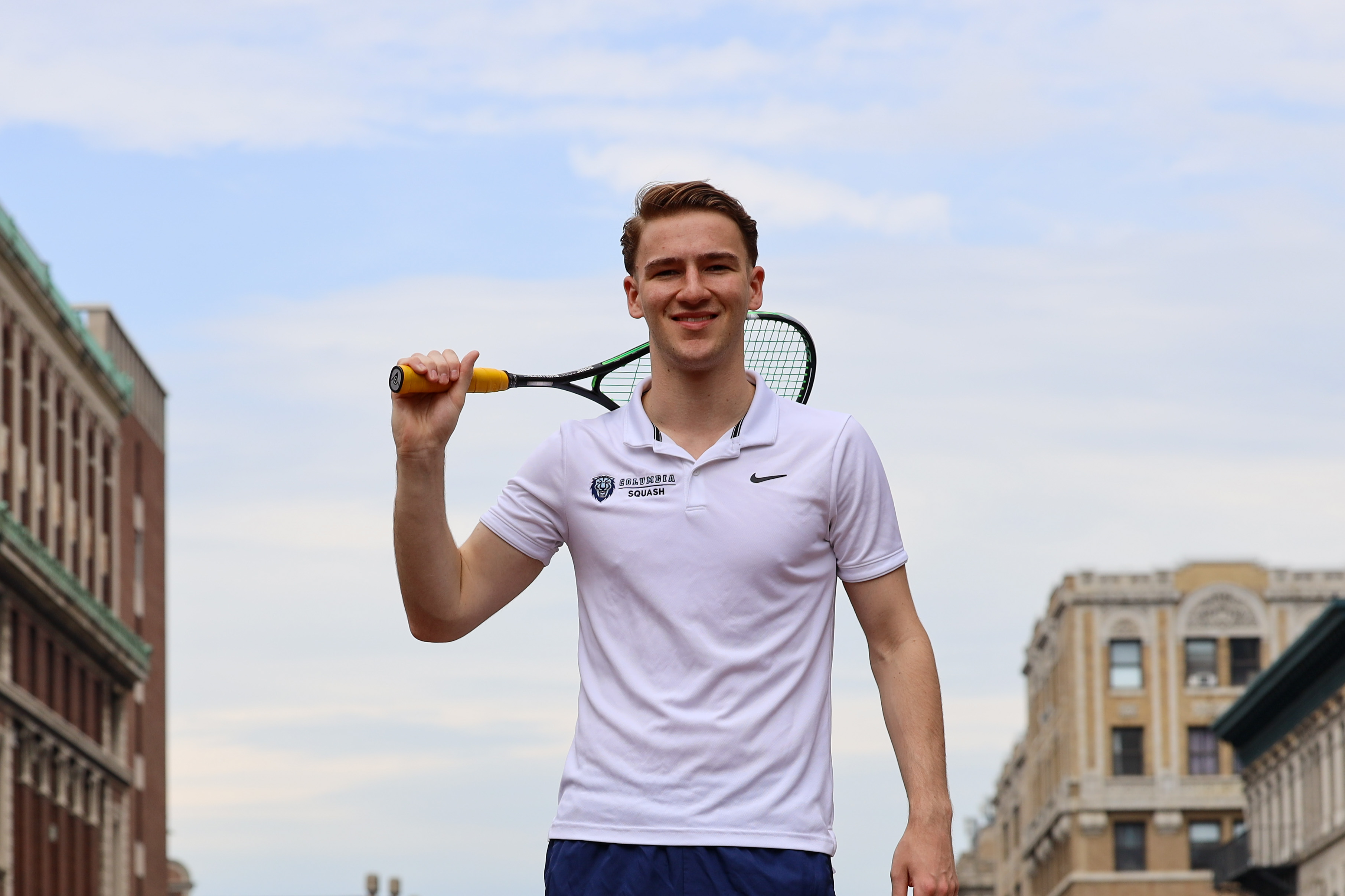 ‘He leads by example’: Senior James Wyatt’s impact on Columbia squash