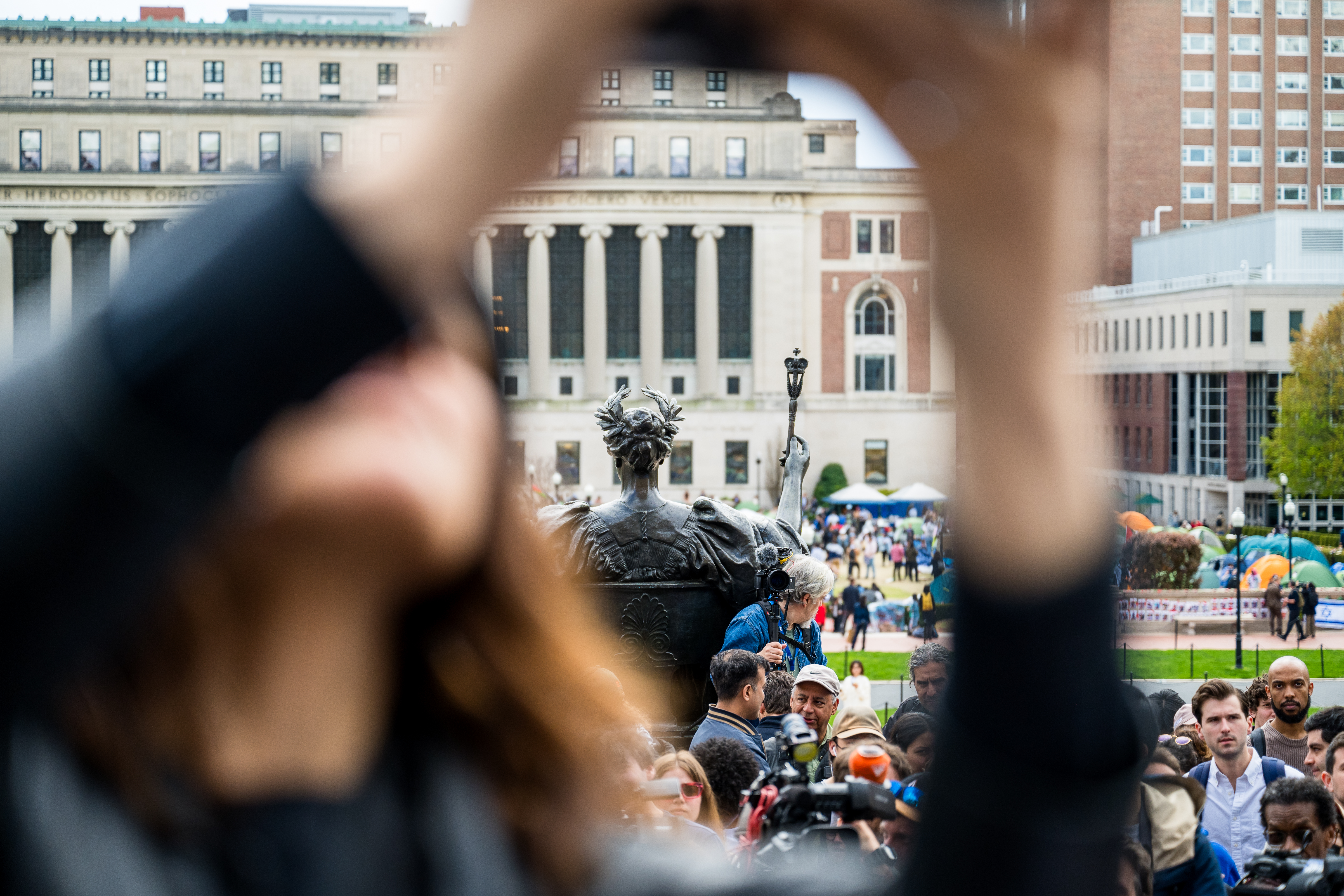 In Focus: Eight days into the encampment