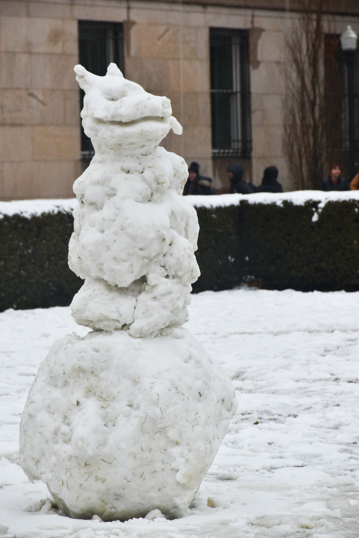 In Focus: Snow sculptures on campus