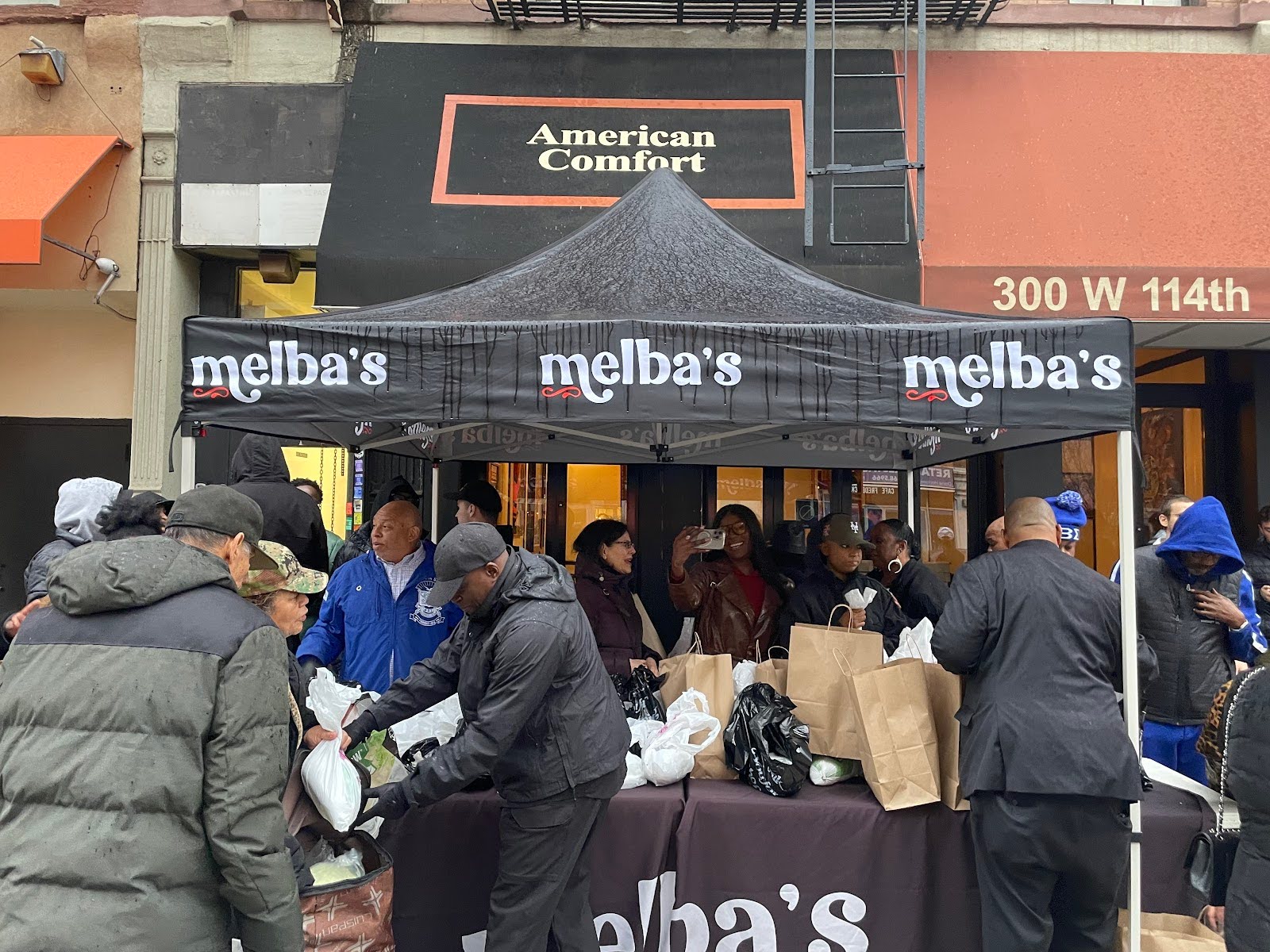 Melba’s Restaurant distributes Thanksgiving meals to 150 families at ...