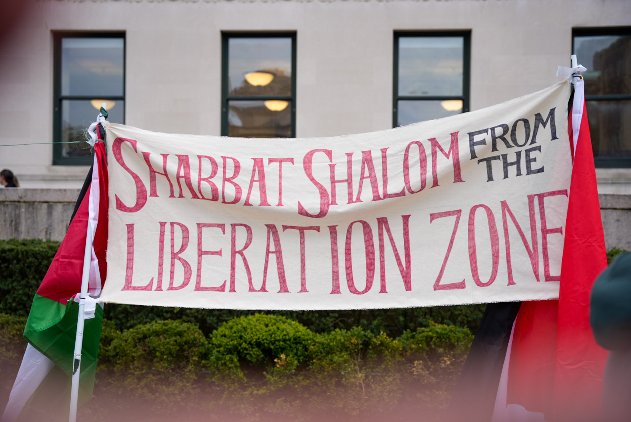 ‘Gaza Solidarity Encampment’ enters third day following mass arrests