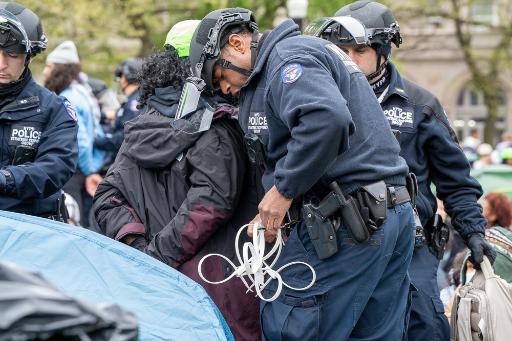 In Focus: Over 100 students arrested by the NYPD as authorized by Shafik