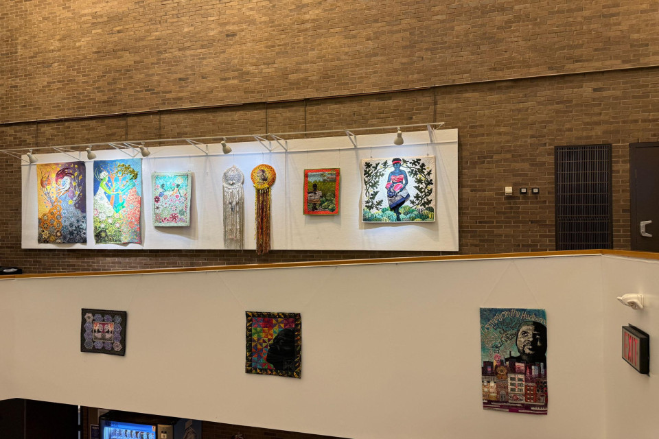 Laura Gadson opens solo quilt art show, ‘Truth, Tales & Fabrications’