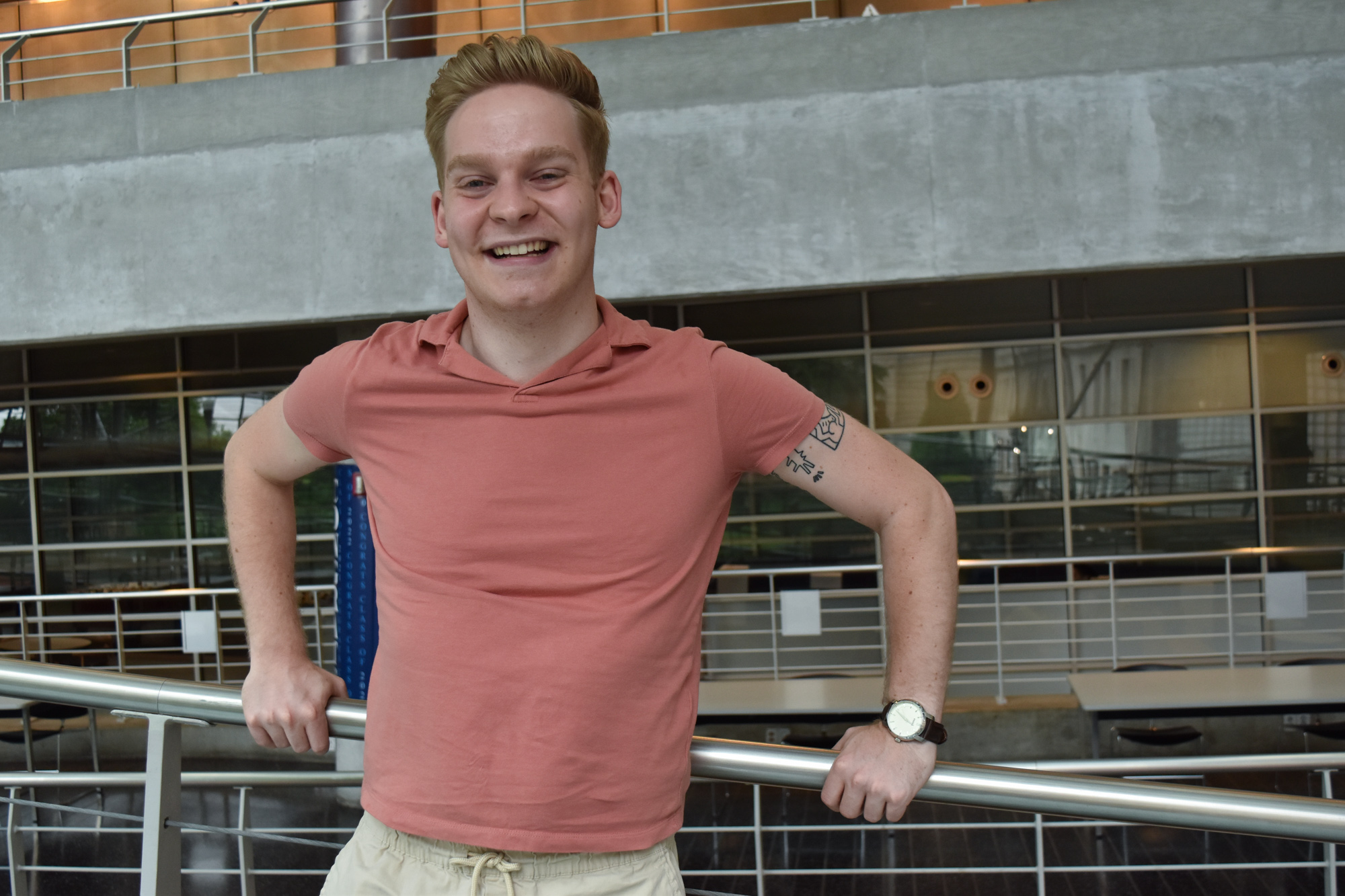 Senior Adam Kluge finds himself through activism, involvement