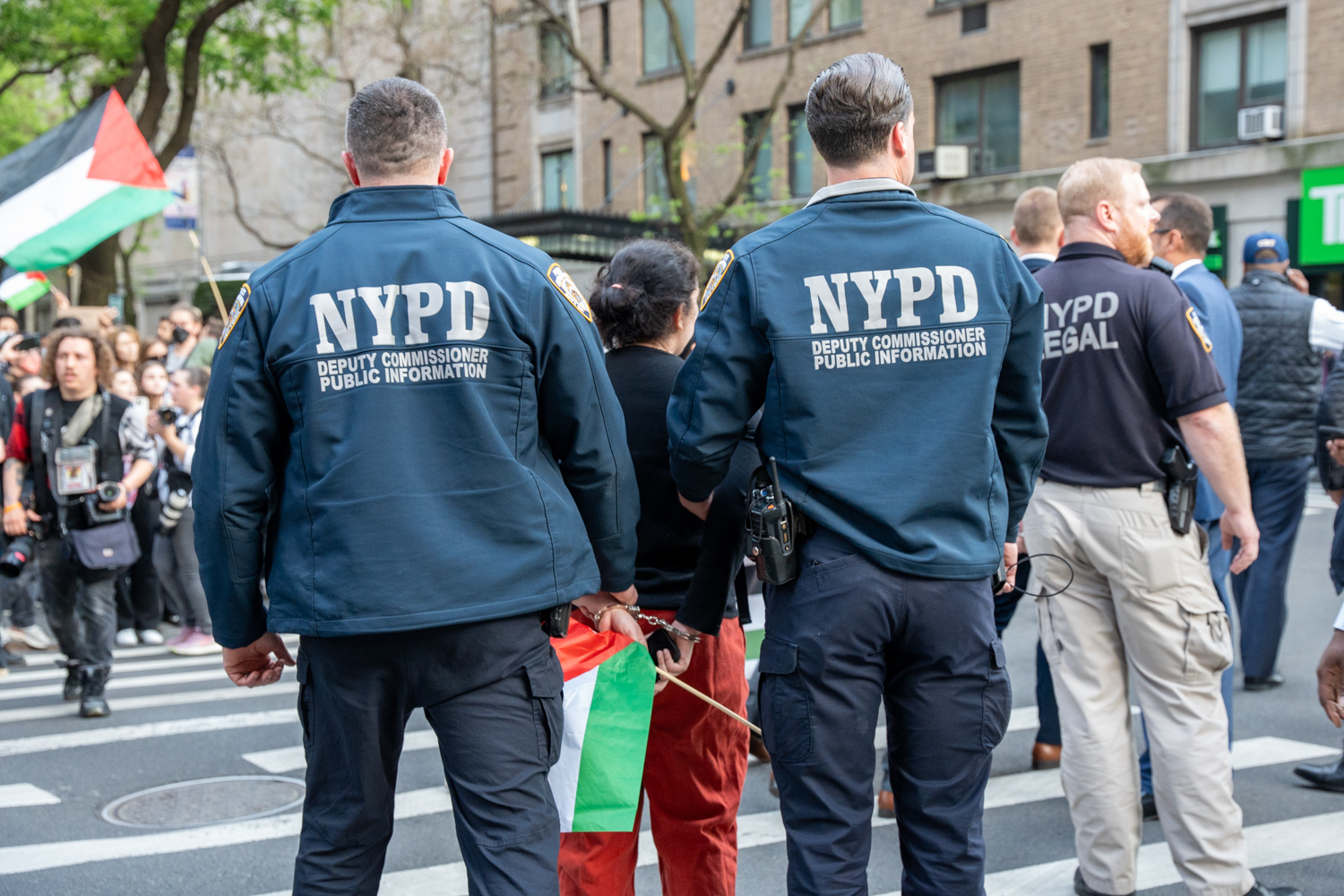 Columbia students merge with hundreds for ‘Citywide Day of Rage for Gaza’