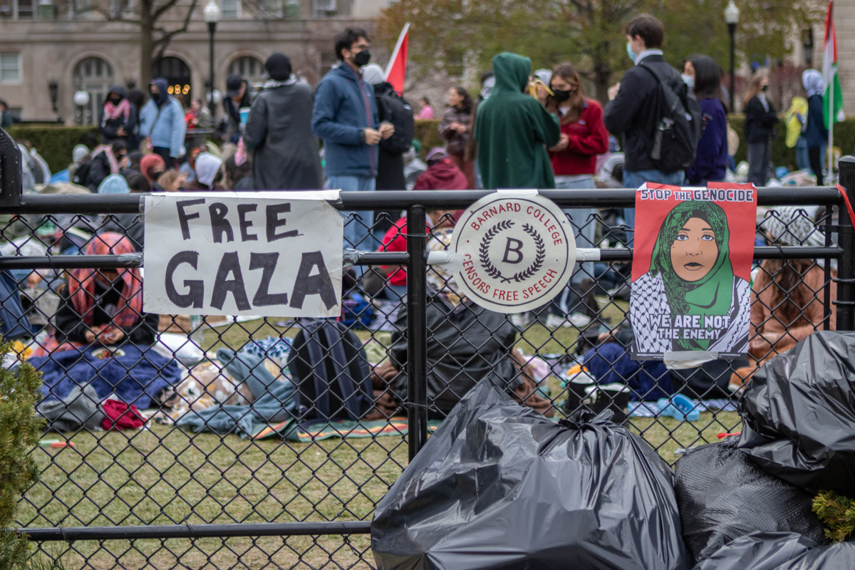 In Focus: 72 hours and counting in the ‘Gaza Solidarity Encampment’