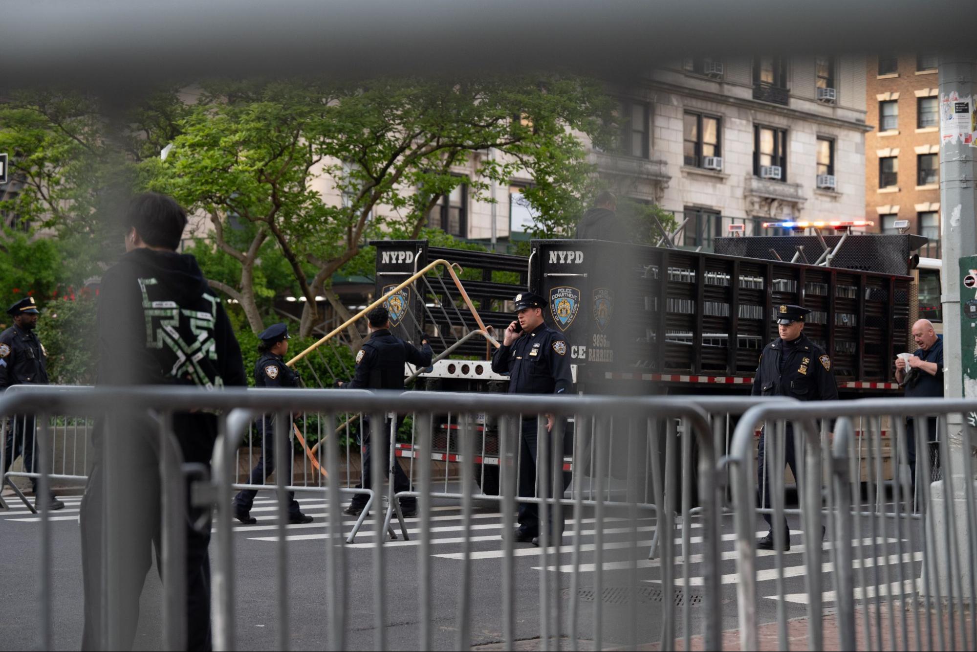 In Focus: 56 Years later, NYPD sweeps Hamilton Hall again