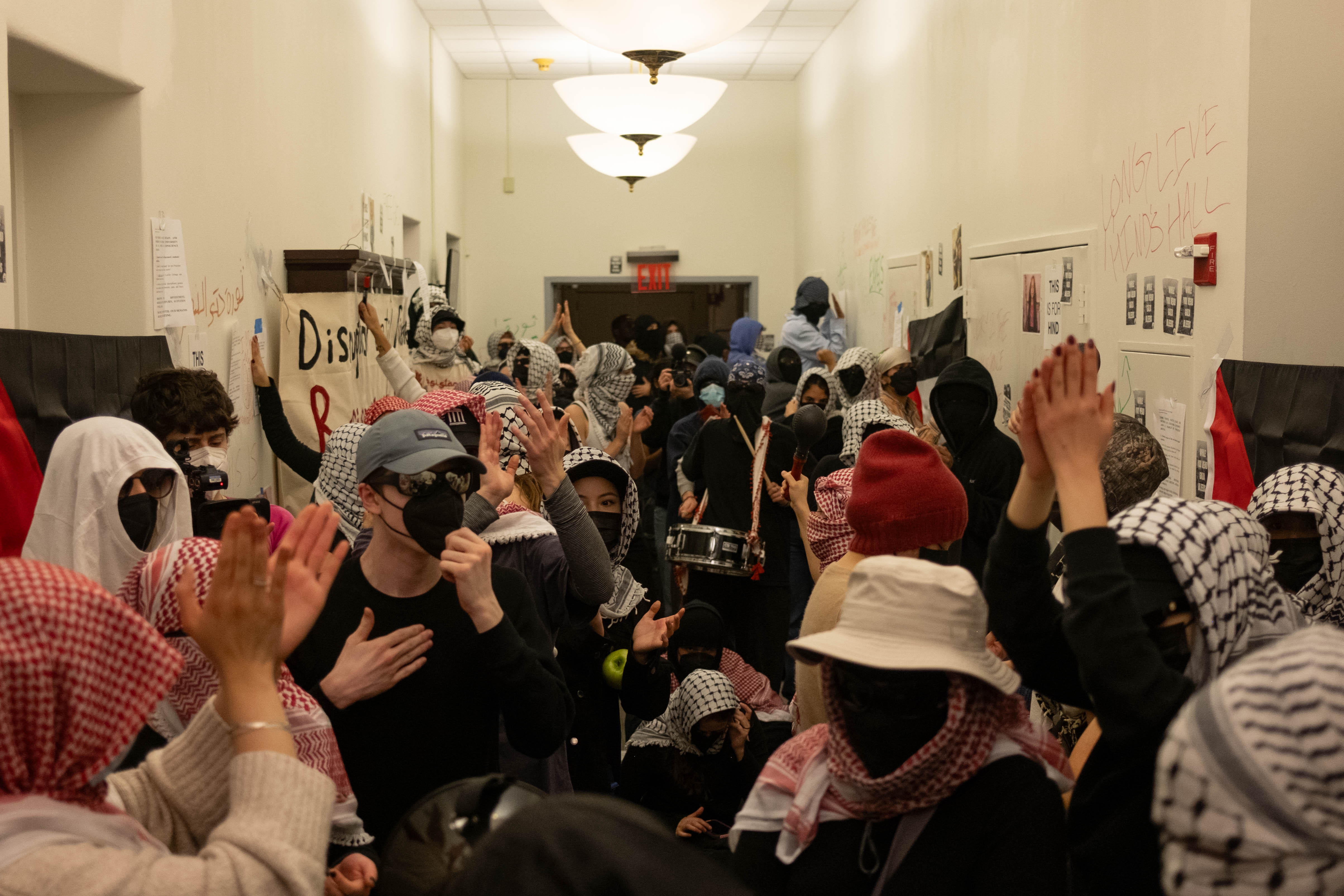 In Focus: Six and a half hours in the Milbank Hall sit-in