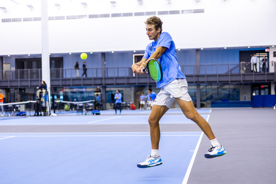 Men’s tennis builds on perfect Ivy start against Penn and Princeton