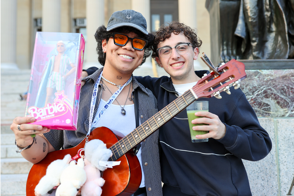 Tote bags and tampons: Columbia students hold ‘performative male contest’