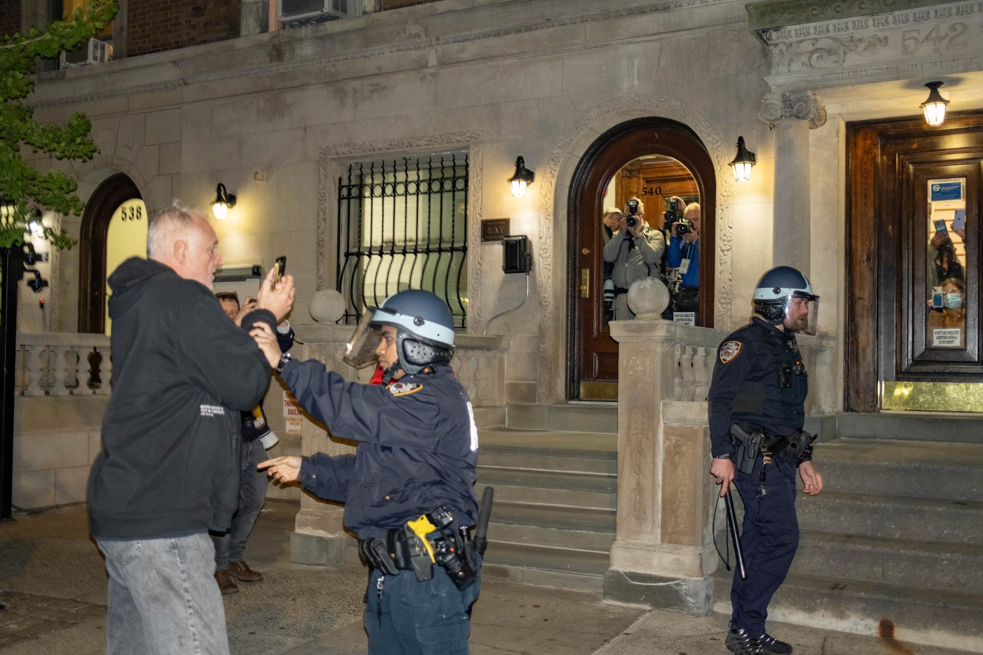 In Focus: 56 Years later, NYPD sweeps Hamilton Hall again