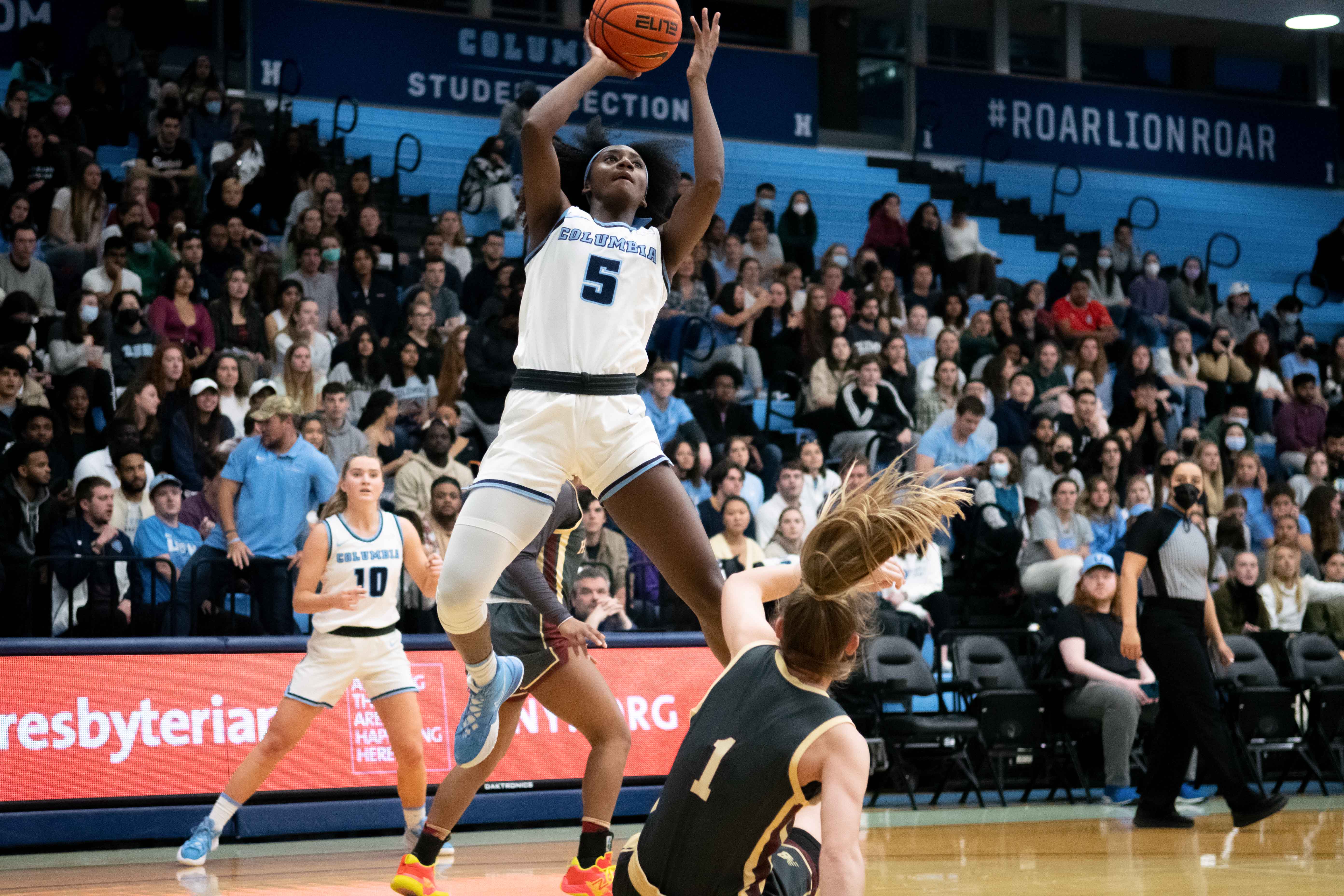 In Focus: Columbia fans storm the court after women’s basketball’s ...