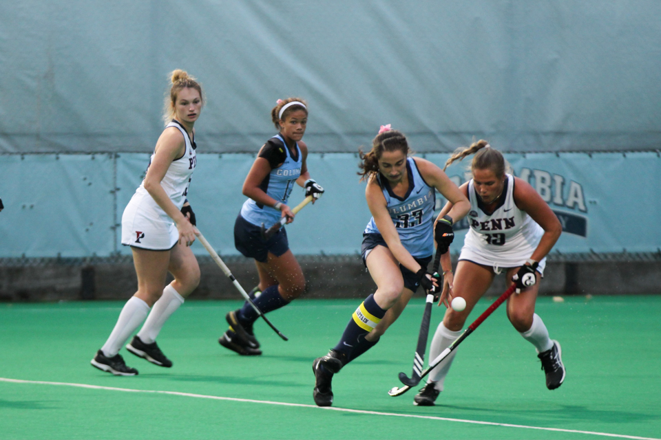 Field hockey shut out by Penn before comeback for senior night win ...