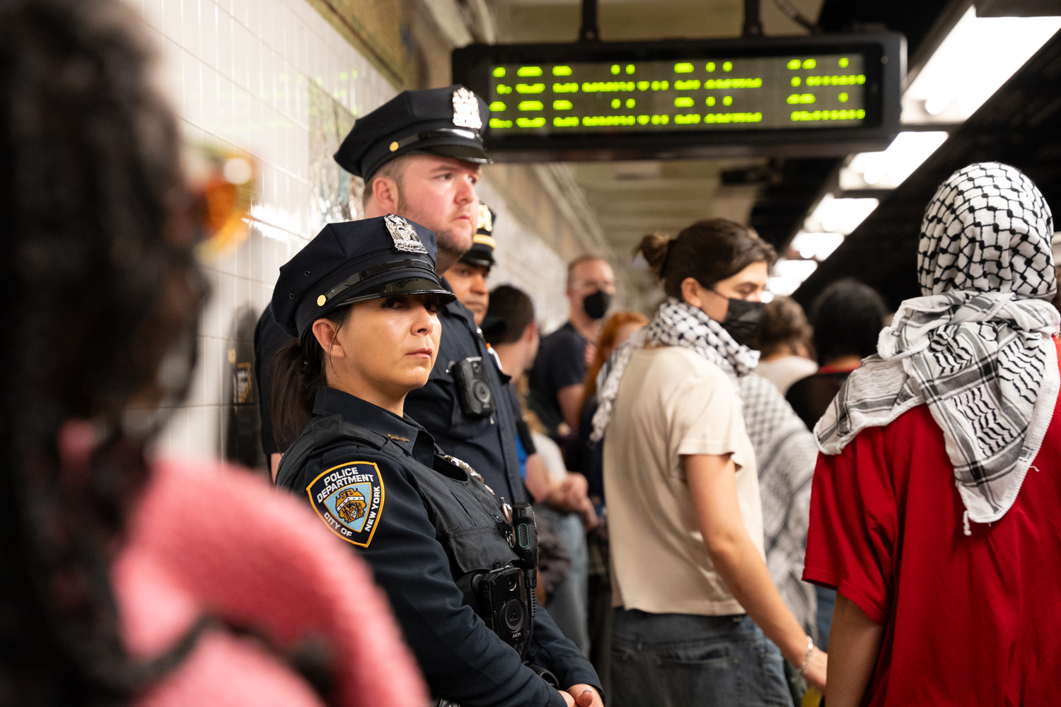 Columbia students merge with hundreds for ‘Citywide Day of Rage for Gaza’