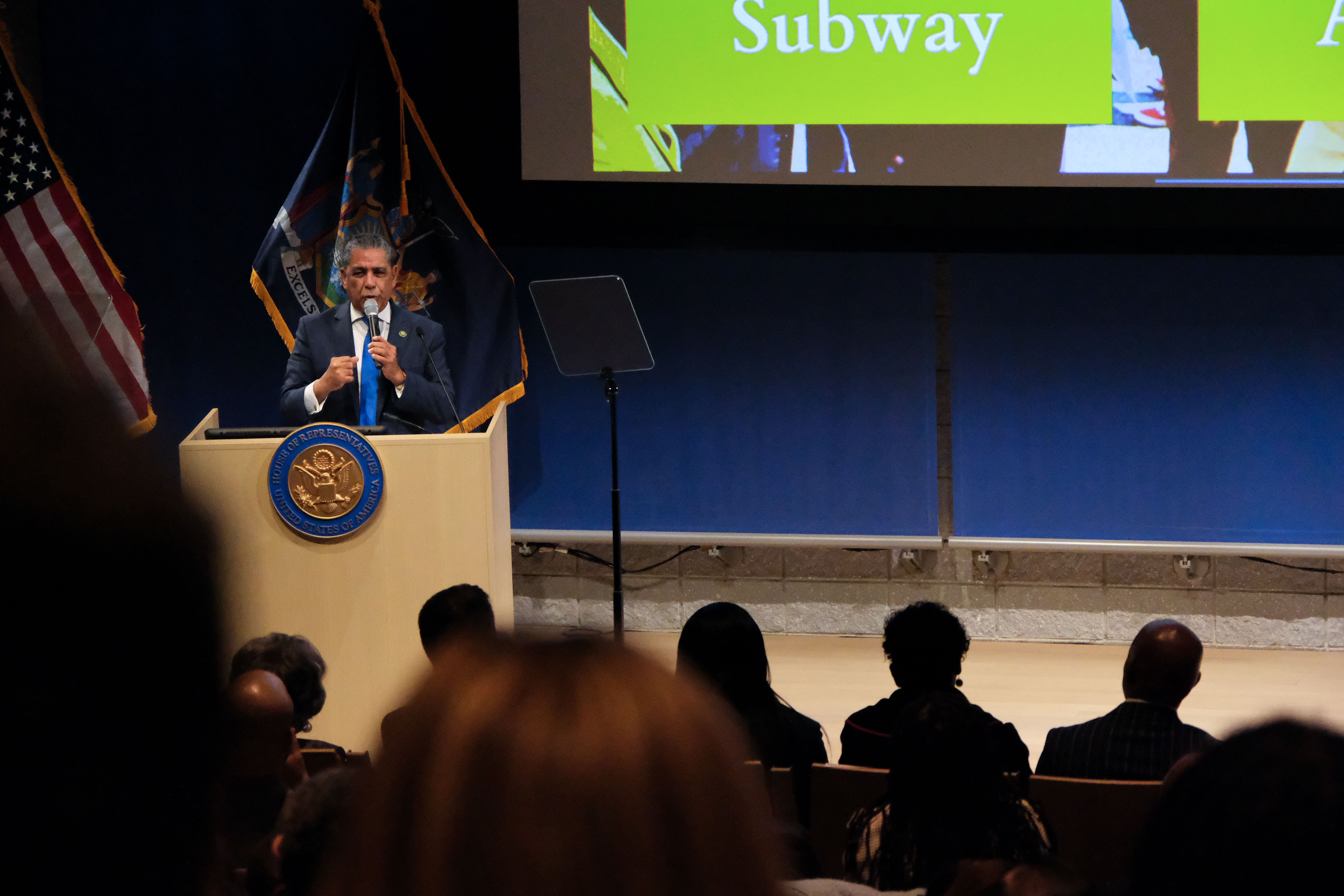 Rep. Espaillat speaks about subway construction, community initiatives ...