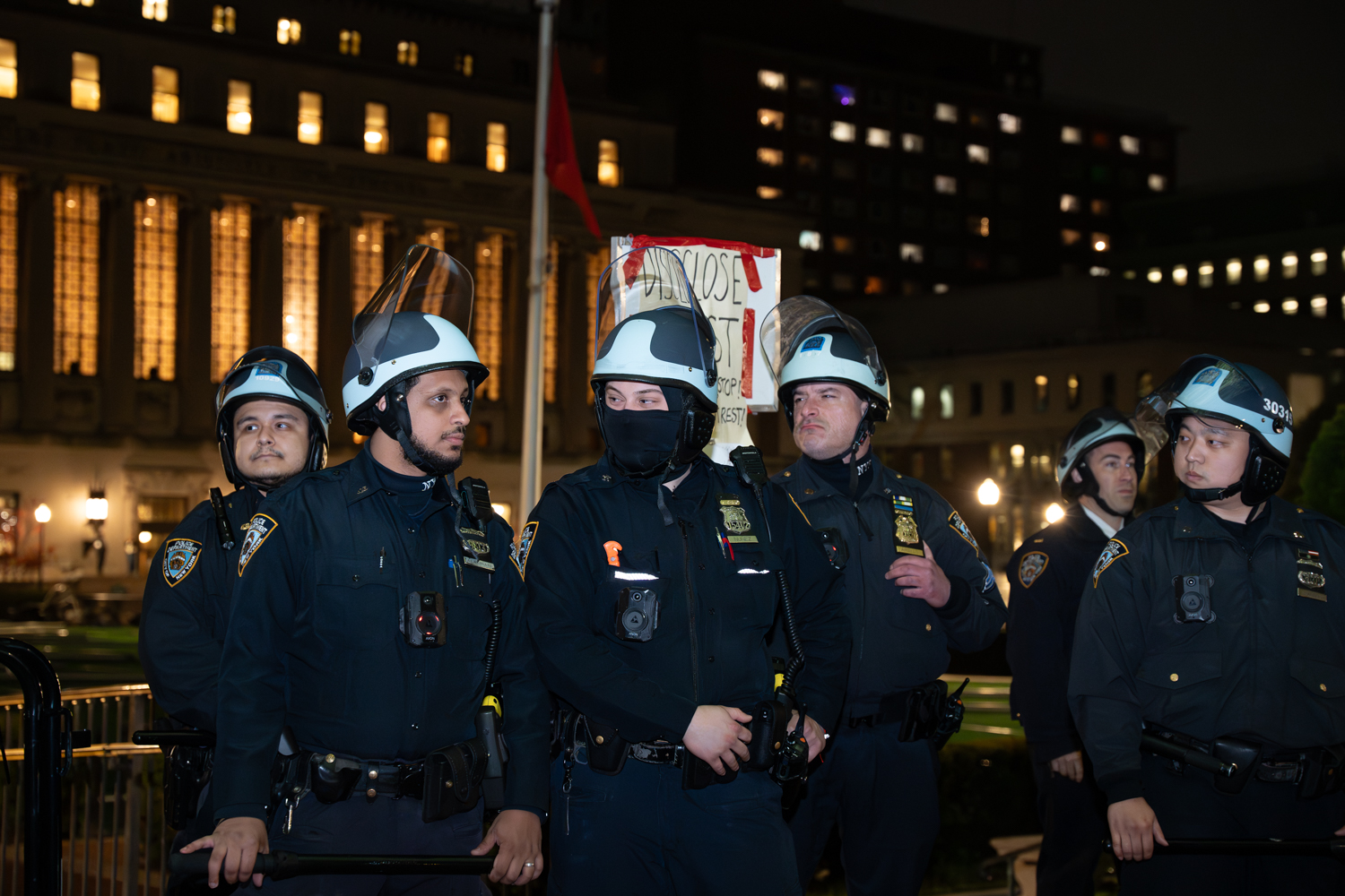 In Focus: 56 Years later, NYPD sweeps Hamilton Hall again