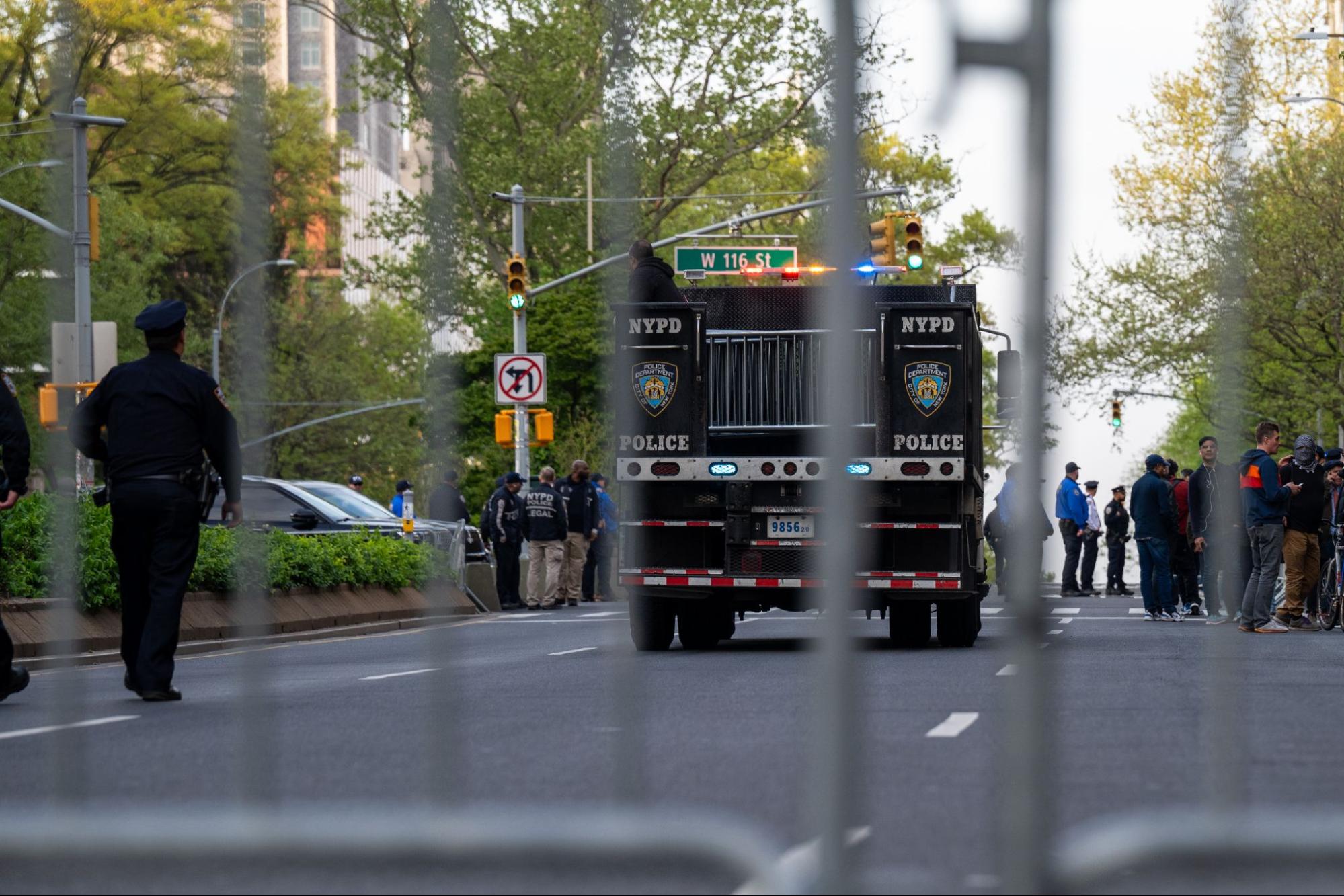 In Focus: 56 Years later, NYPD sweeps Hamilton Hall again