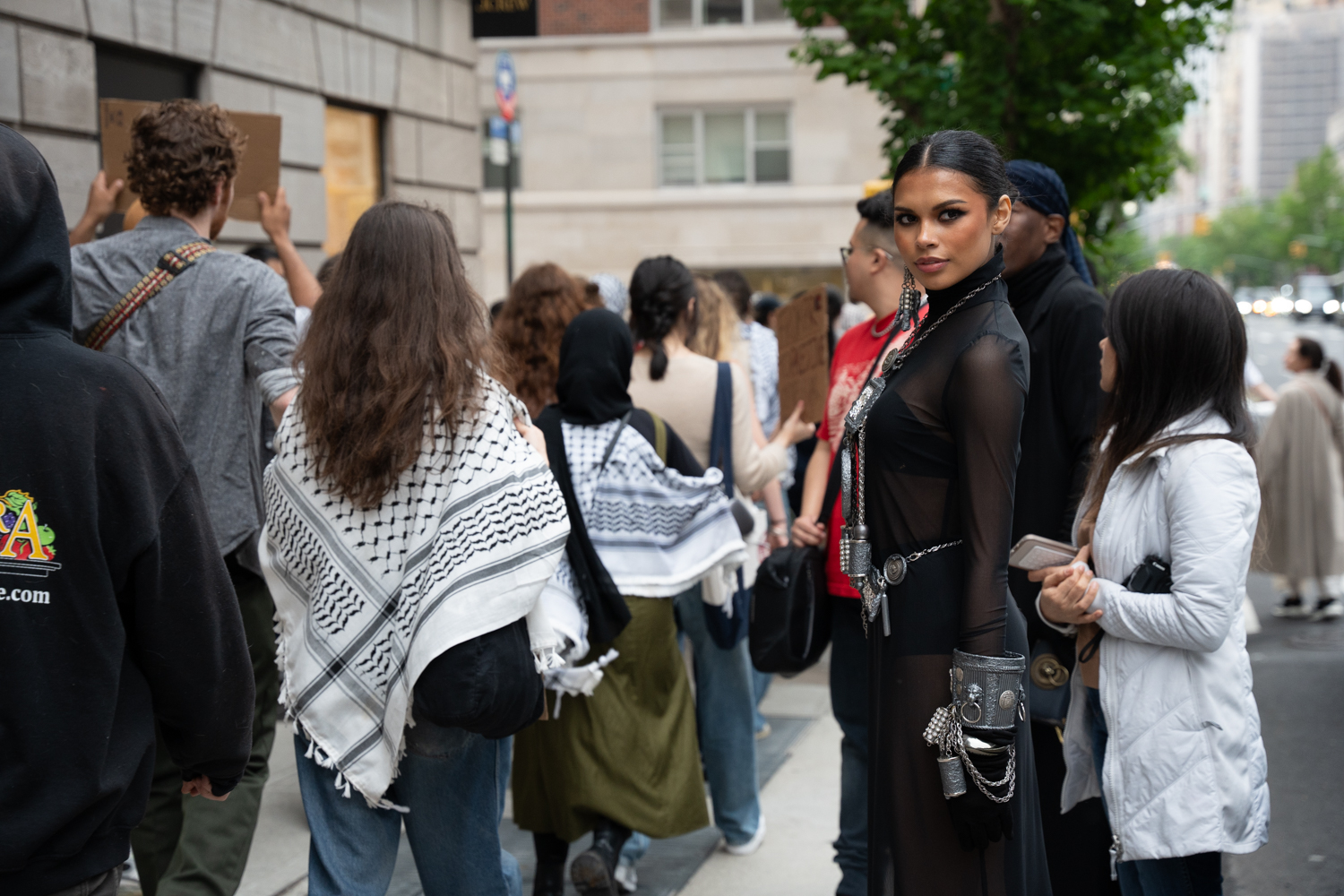 Columbia students merge with hundreds for ‘Citywide Day of Rage for Gaza’