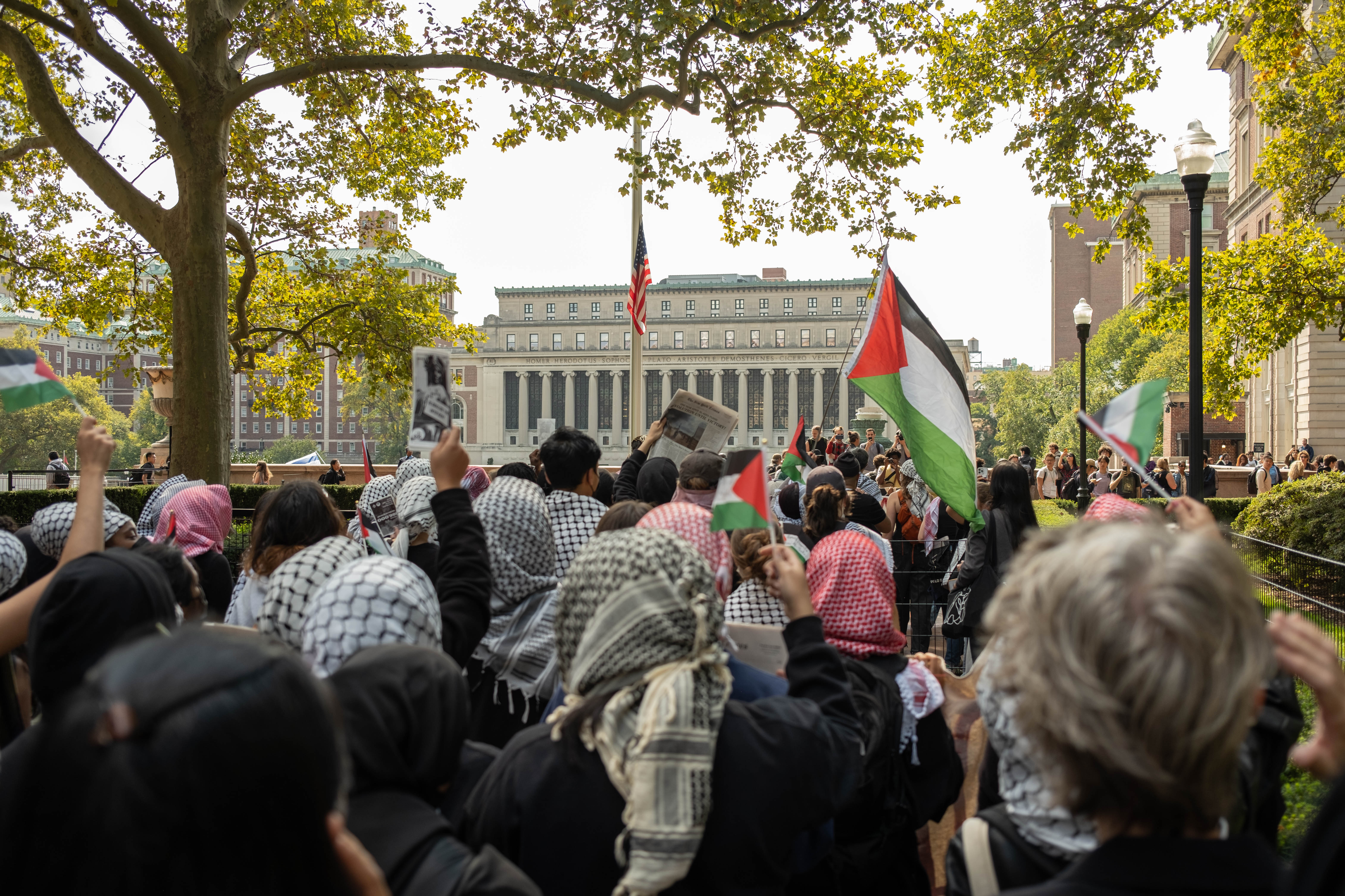 In Focus: One year of protest at Columbia, in photos