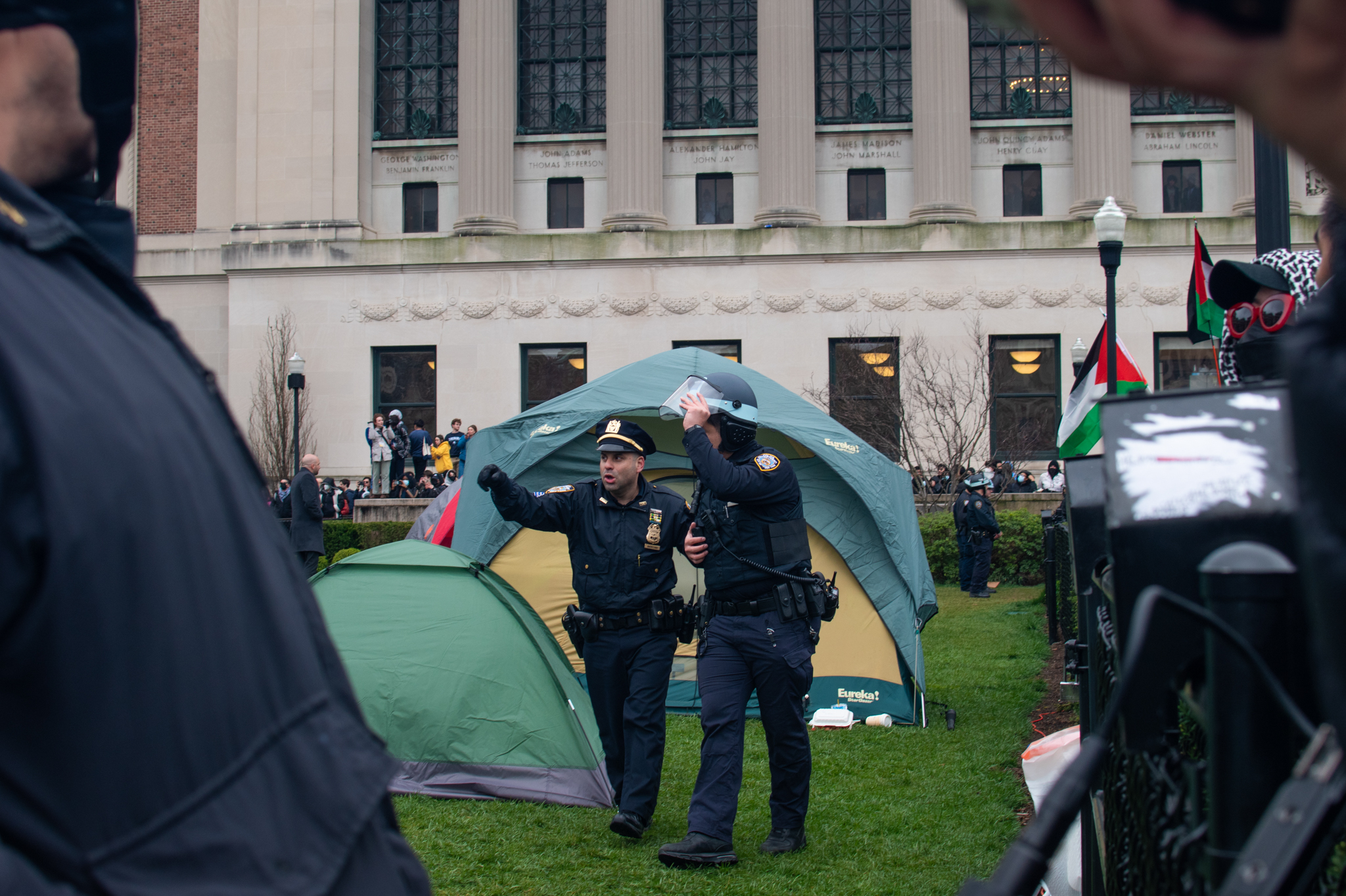 In Focus: Over 100 students arrested by the NYPD as authorized by Shafik