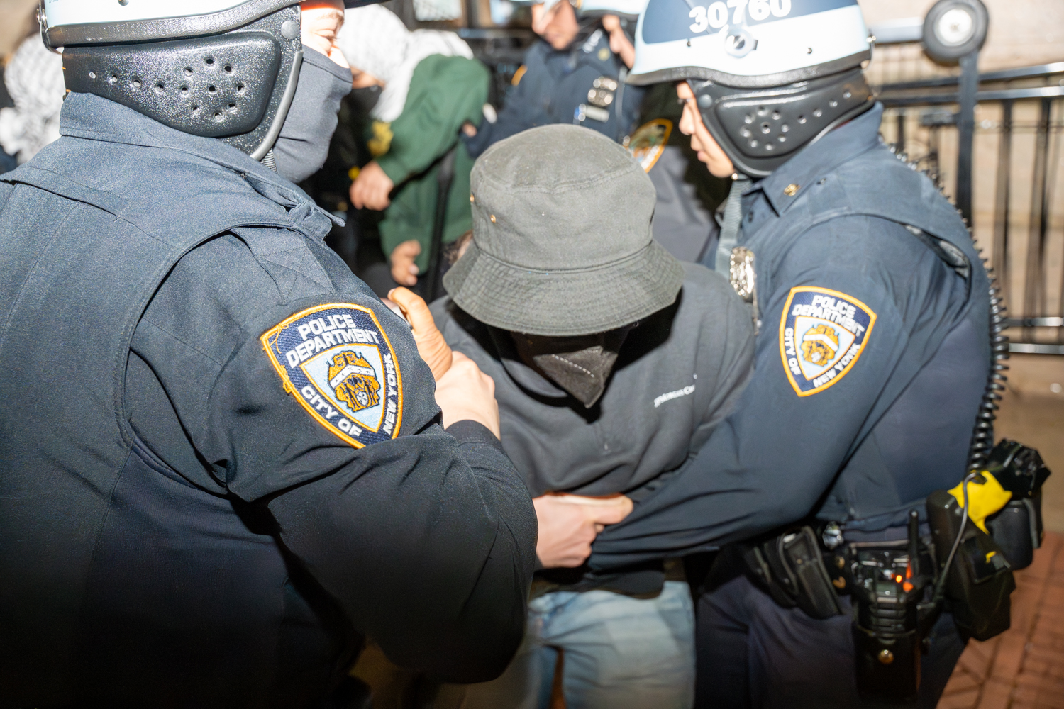In Focus: 56 Years later, NYPD sweeps Hamilton Hall again
