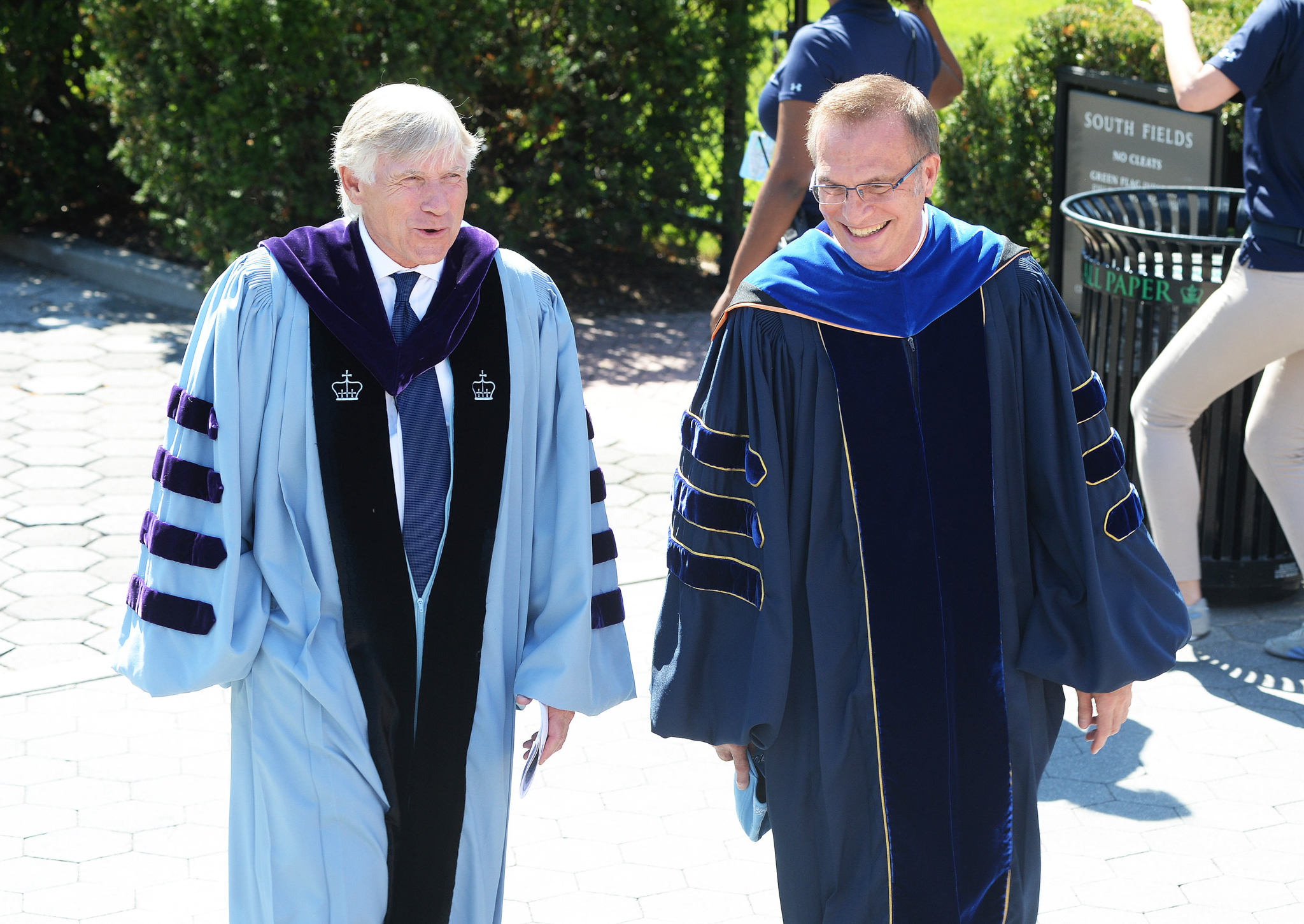 Bollinger bids farewell to presidency after 21 years at Columbia