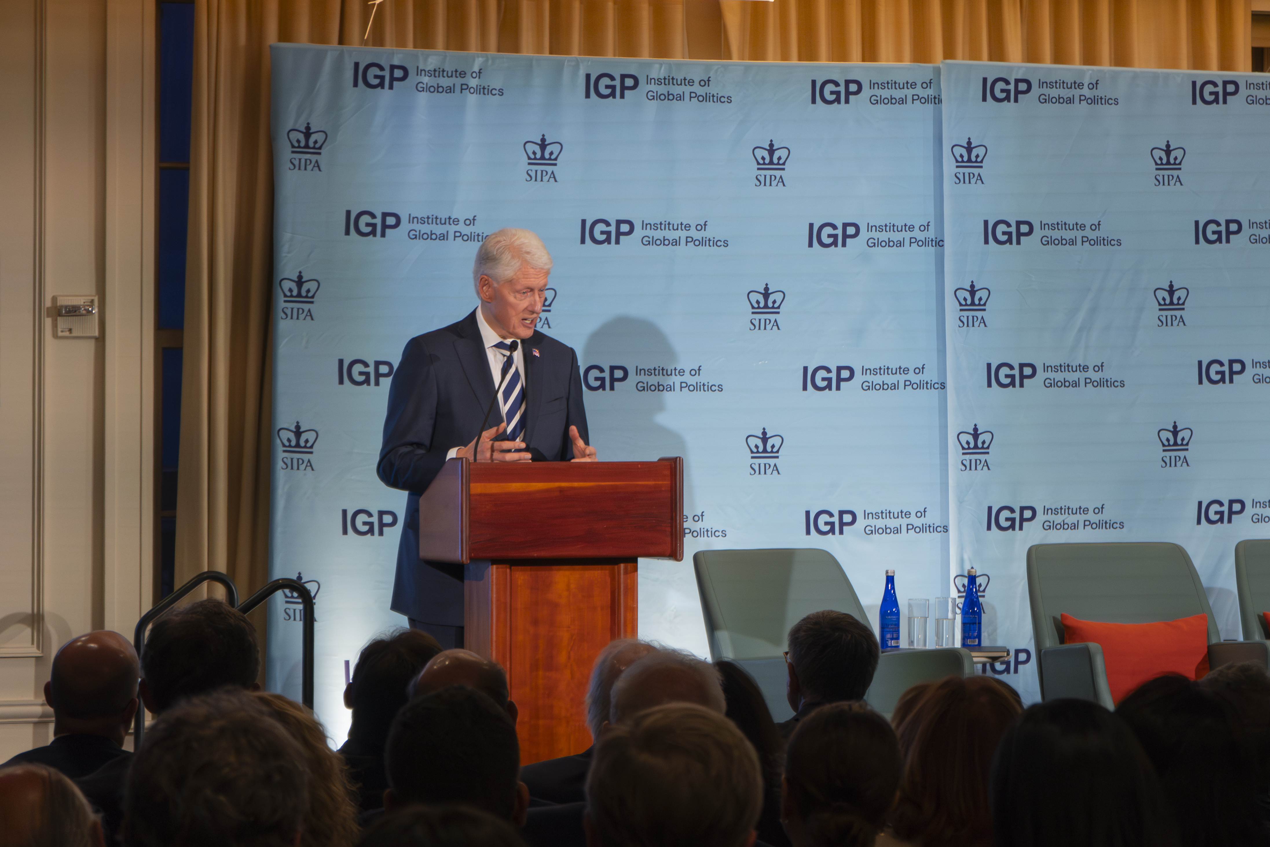 Former President Bill Clinton speaks at IGP event on Israeli Prime ...