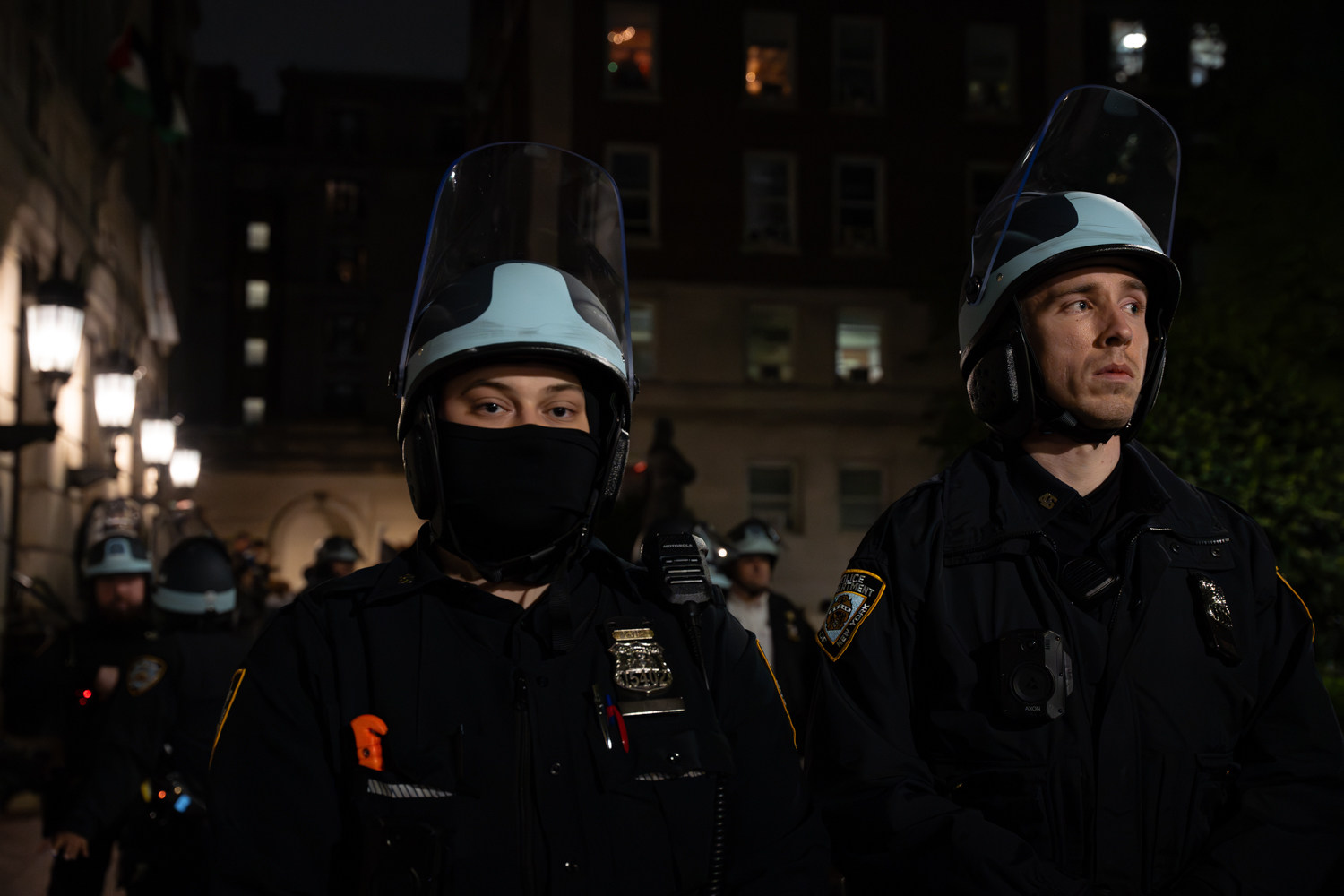 In Focus: 56 Years later, NYPD sweeps Hamilton Hall again