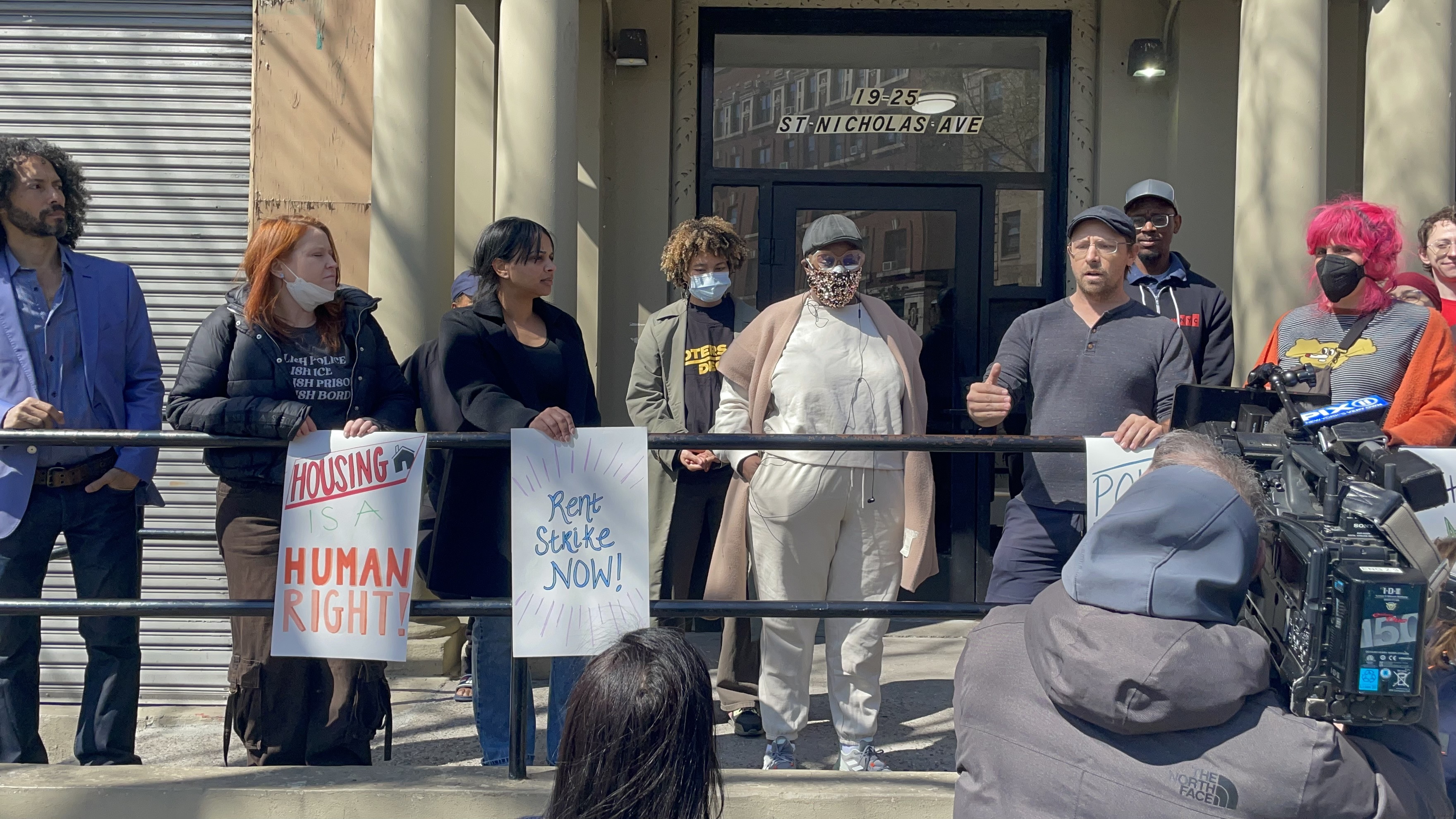 Harlem tenants protest Sugar Hill Capital Partners amid rent strike