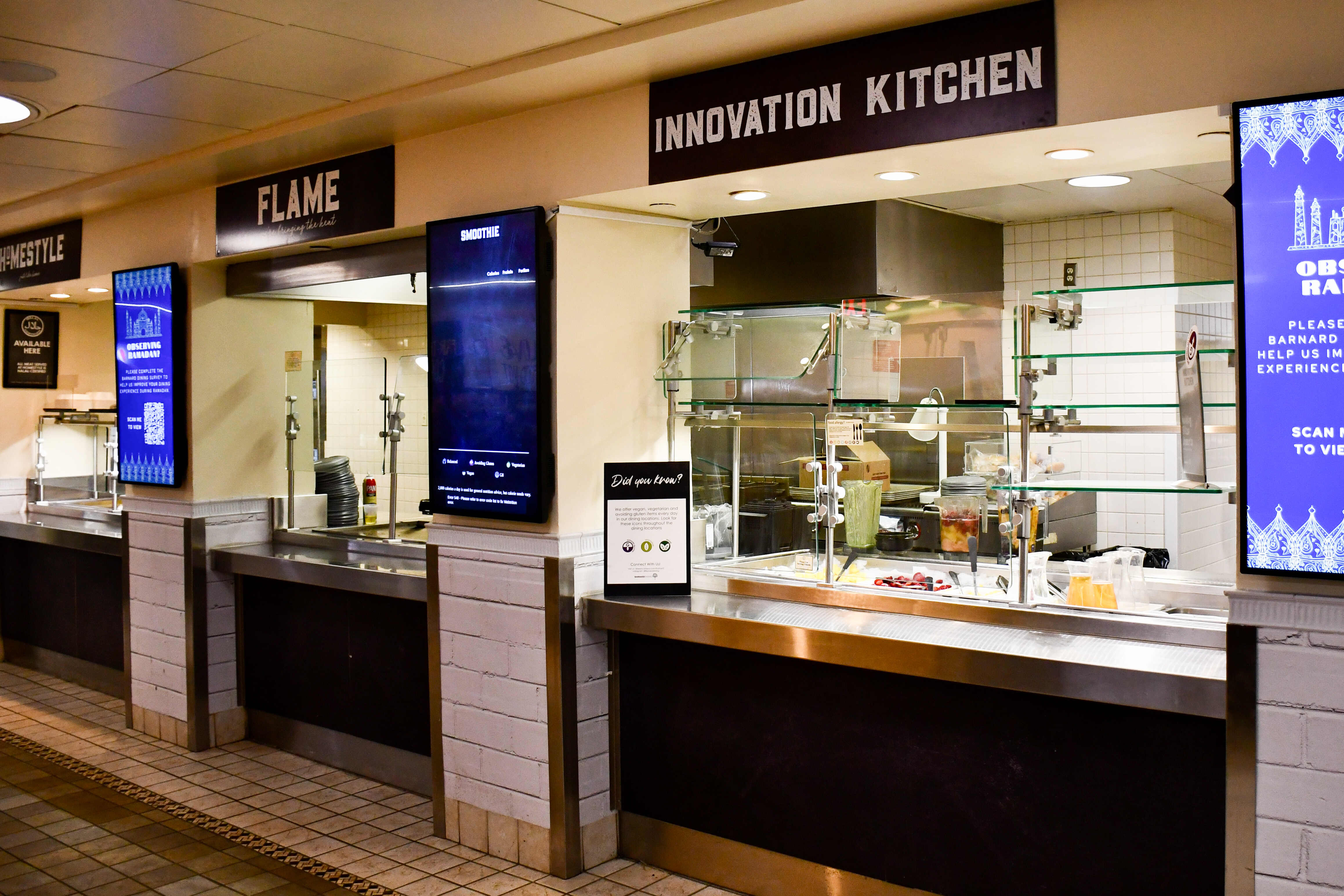 SGA proposes to decrease calorie count visibility in Barnard dining halls