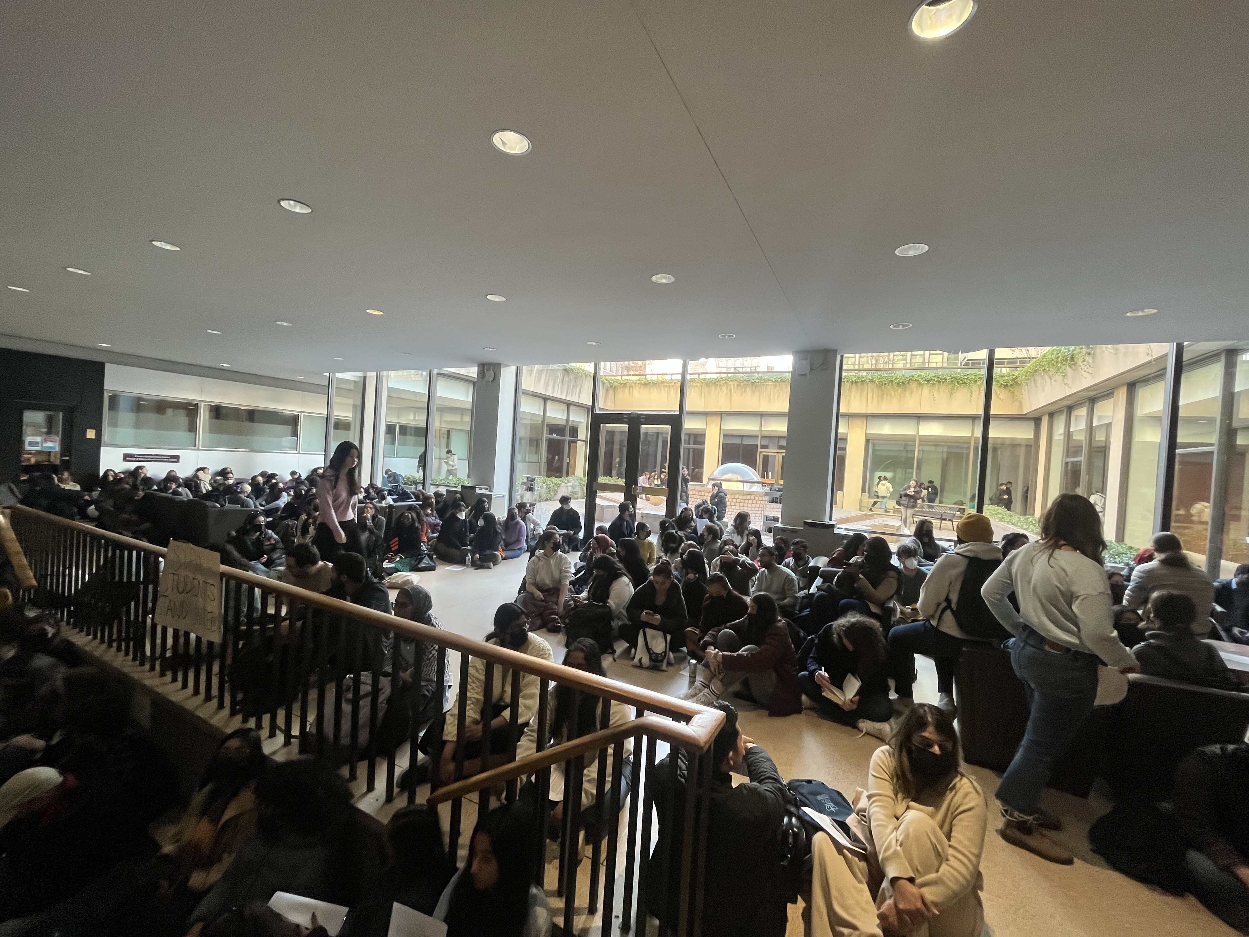 Dozens of SIPA students walk out in solidarity with doxxed students ...
