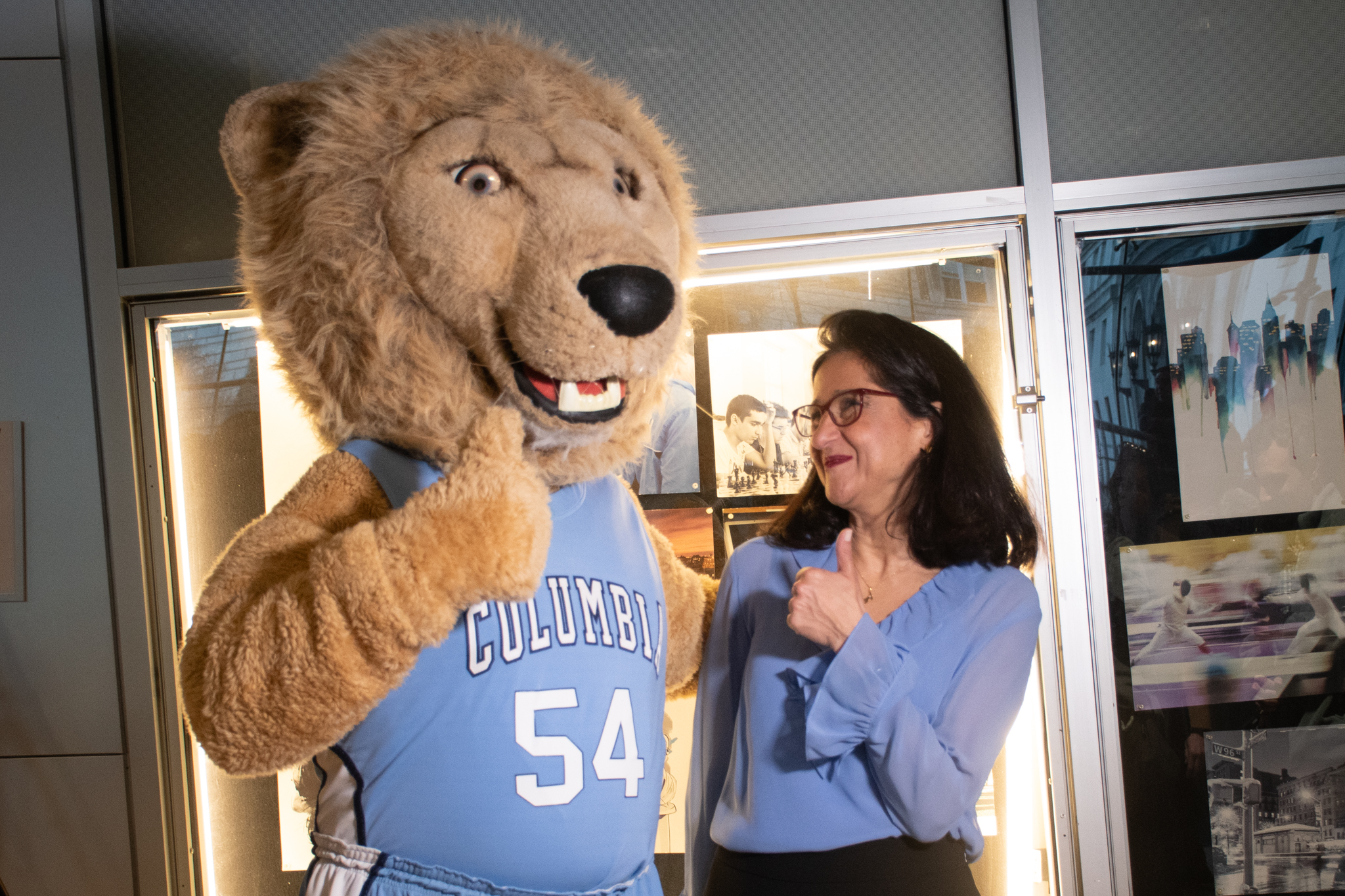 Shafik officially steps into office, greets the Columbia community