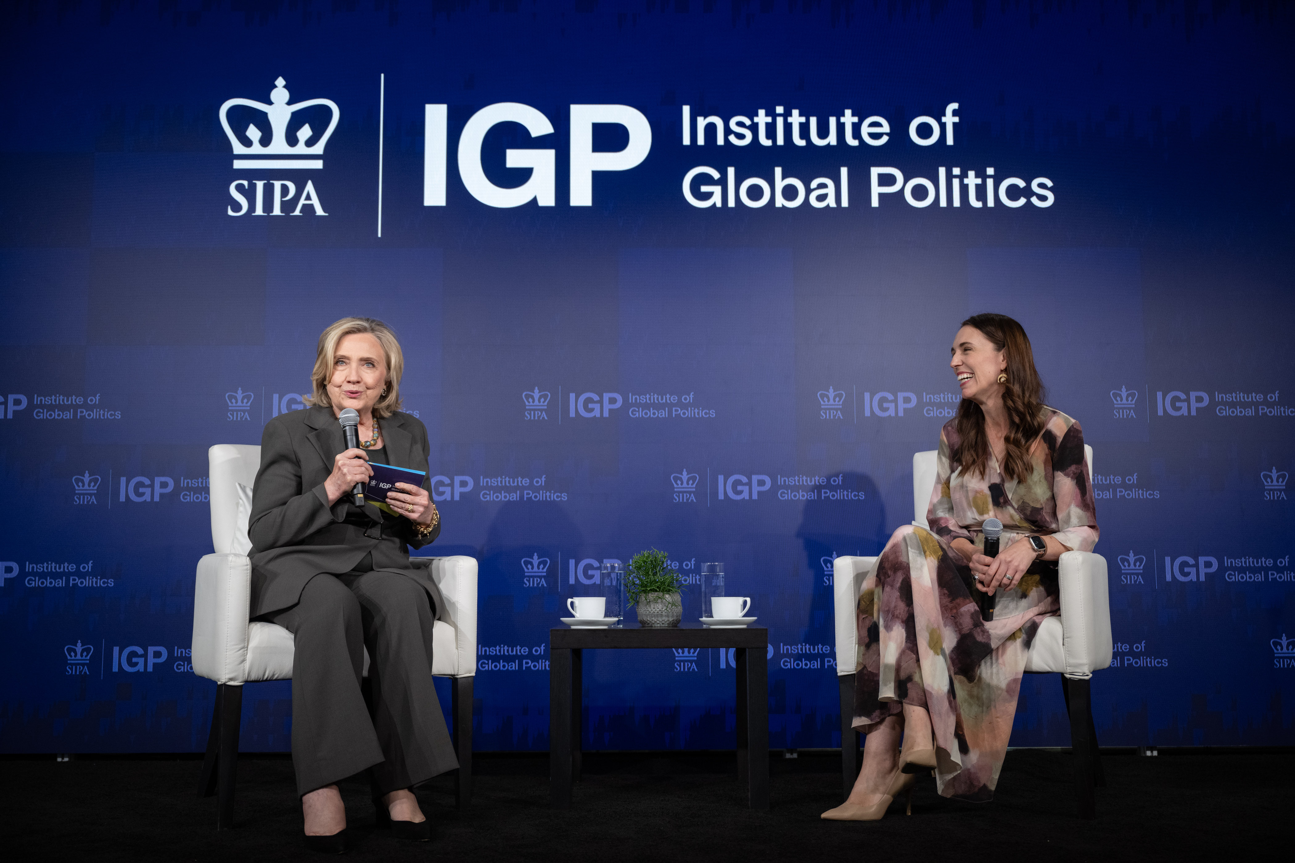 Clinton’s Institute of Global Politics brings together high-profile ...