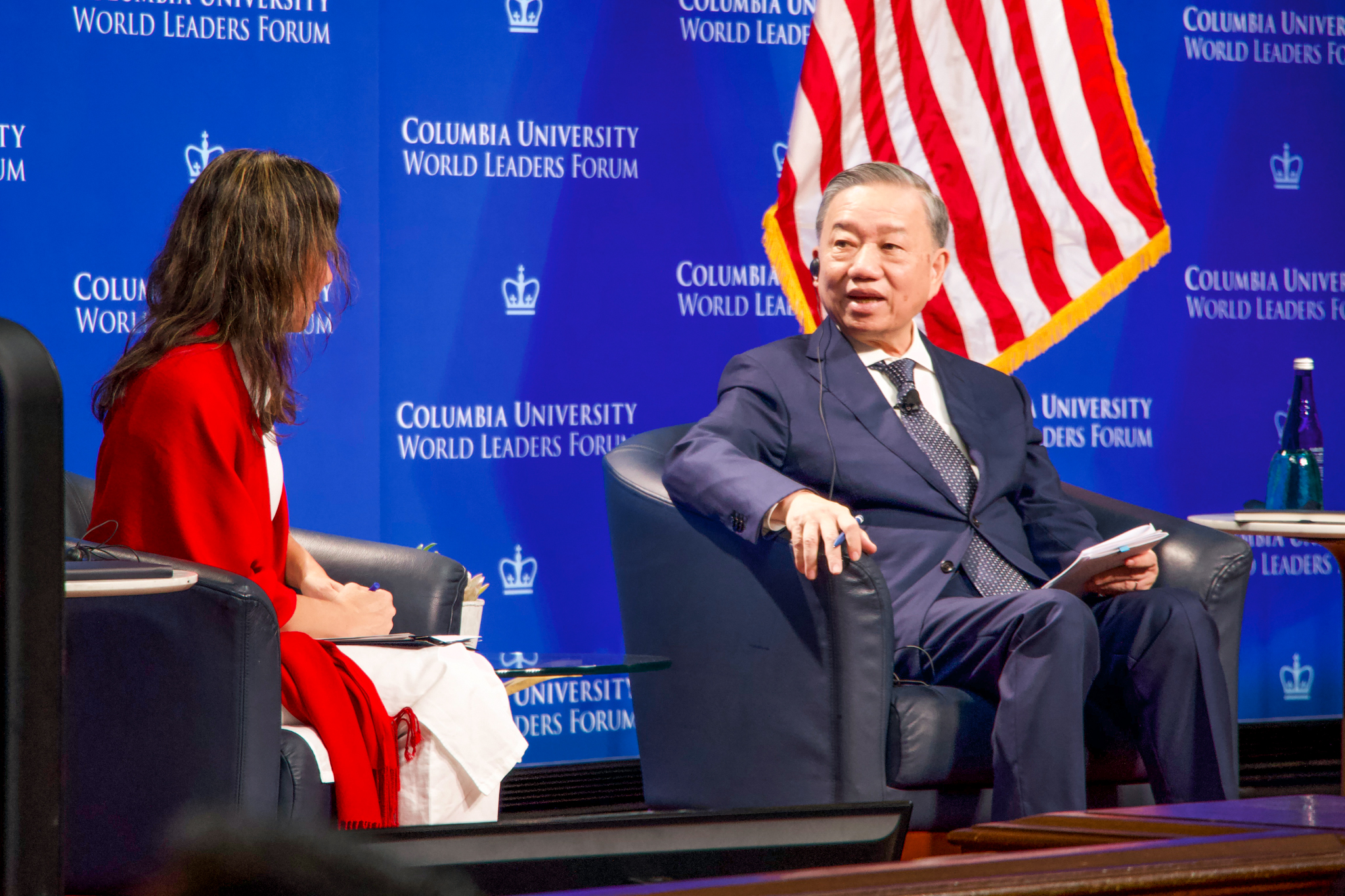 President Tô Lâm of Vietnam makes controversial World Leaders Forum ...