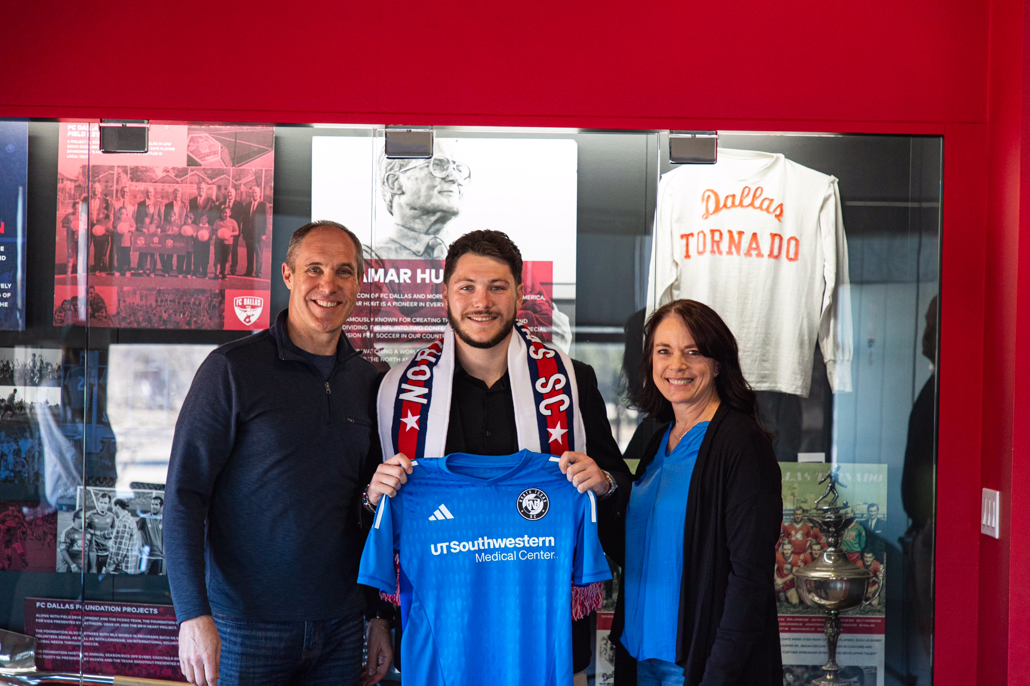 Homecoming: Michael Collodi, CC ’23, signs with North Texas SC