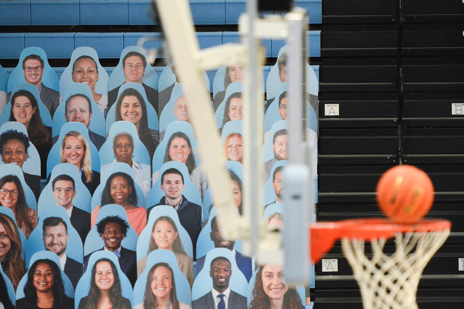 In Focus: Fake fans in the stands