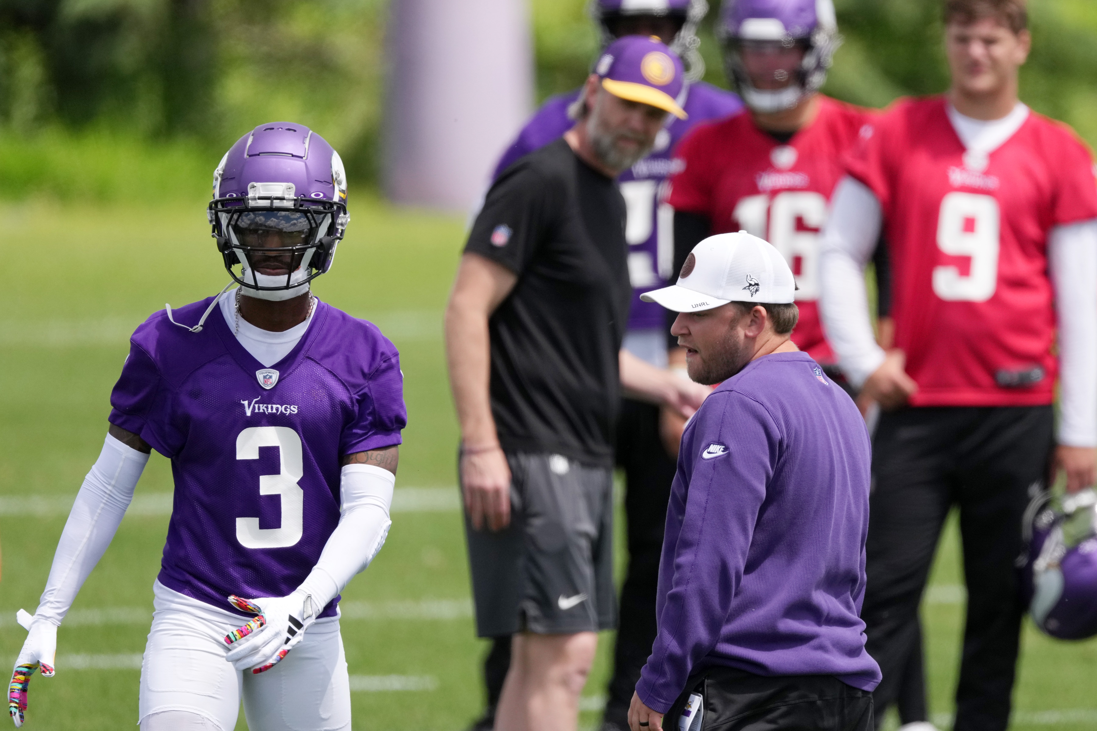 Vikings' Jordan Addison gets first crack at breaking in QBs