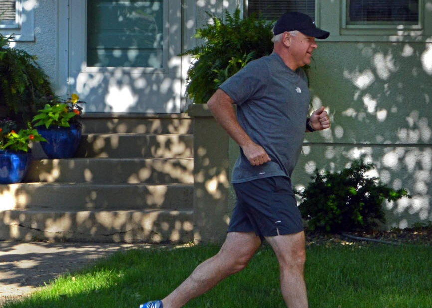 Capitol Hill gridlock leads Rep. Tim Walz to lose 85 pounds, get in shape