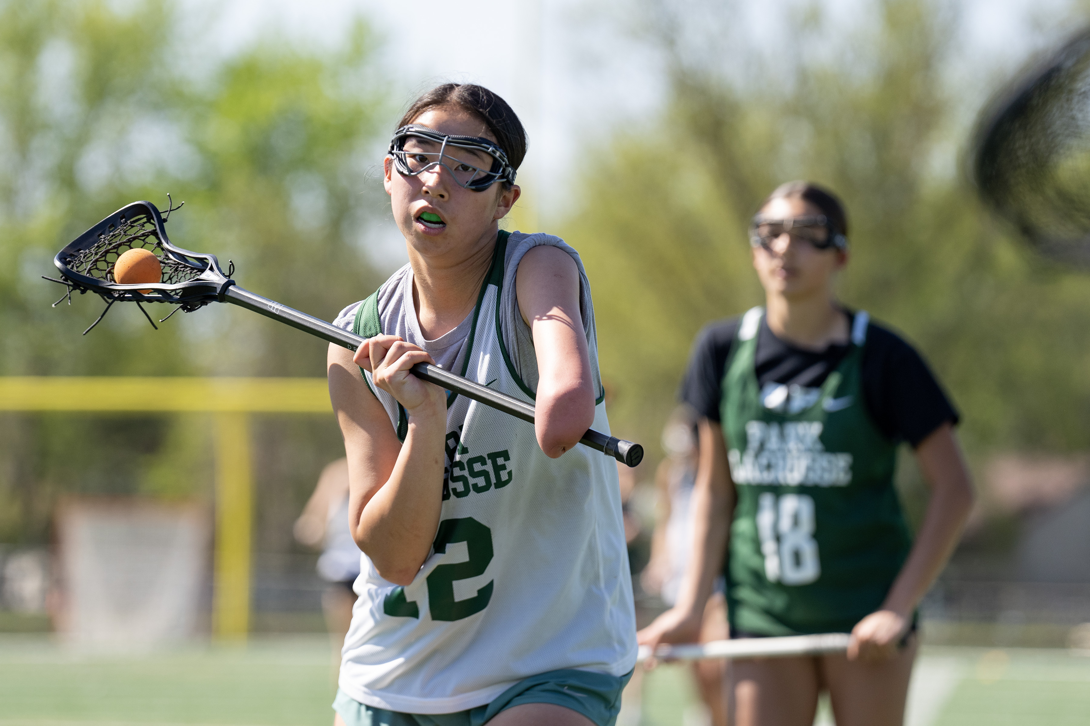 Park of Cottage Grove High girls lacrosse player Hollen Thompson an ...